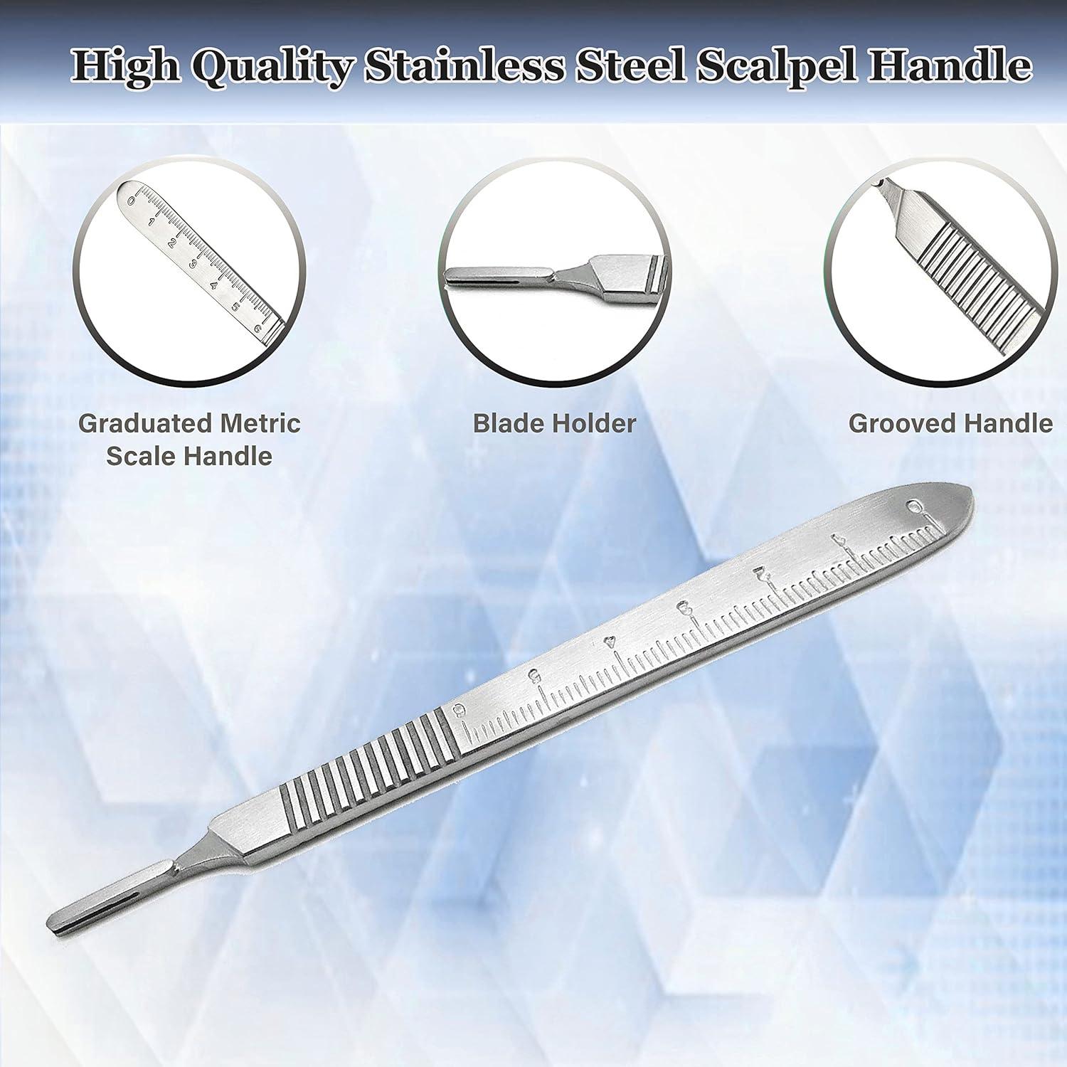 Disposable Sterile Facial Razor Blade #16 - Hair Removal & Dermaplaning ...