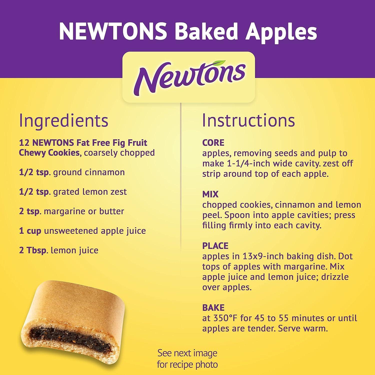 Newton's Fat-Free Soft & Fruit Chewy Fig Cookies 10 oz - Delicious ...