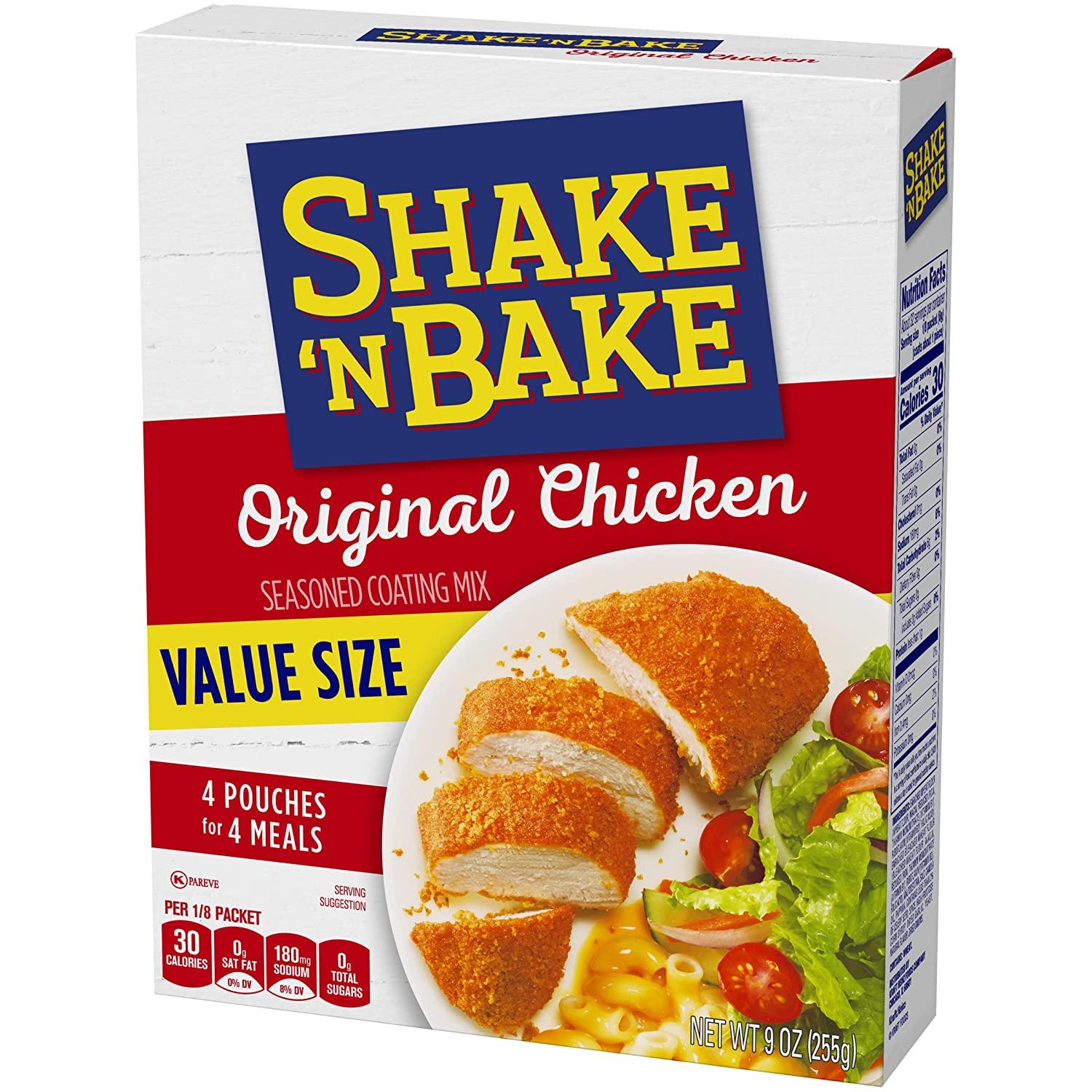 Shake 'N Bake Original Chicken Seasoned Coating Mix - 9 oz Box | Buy ...