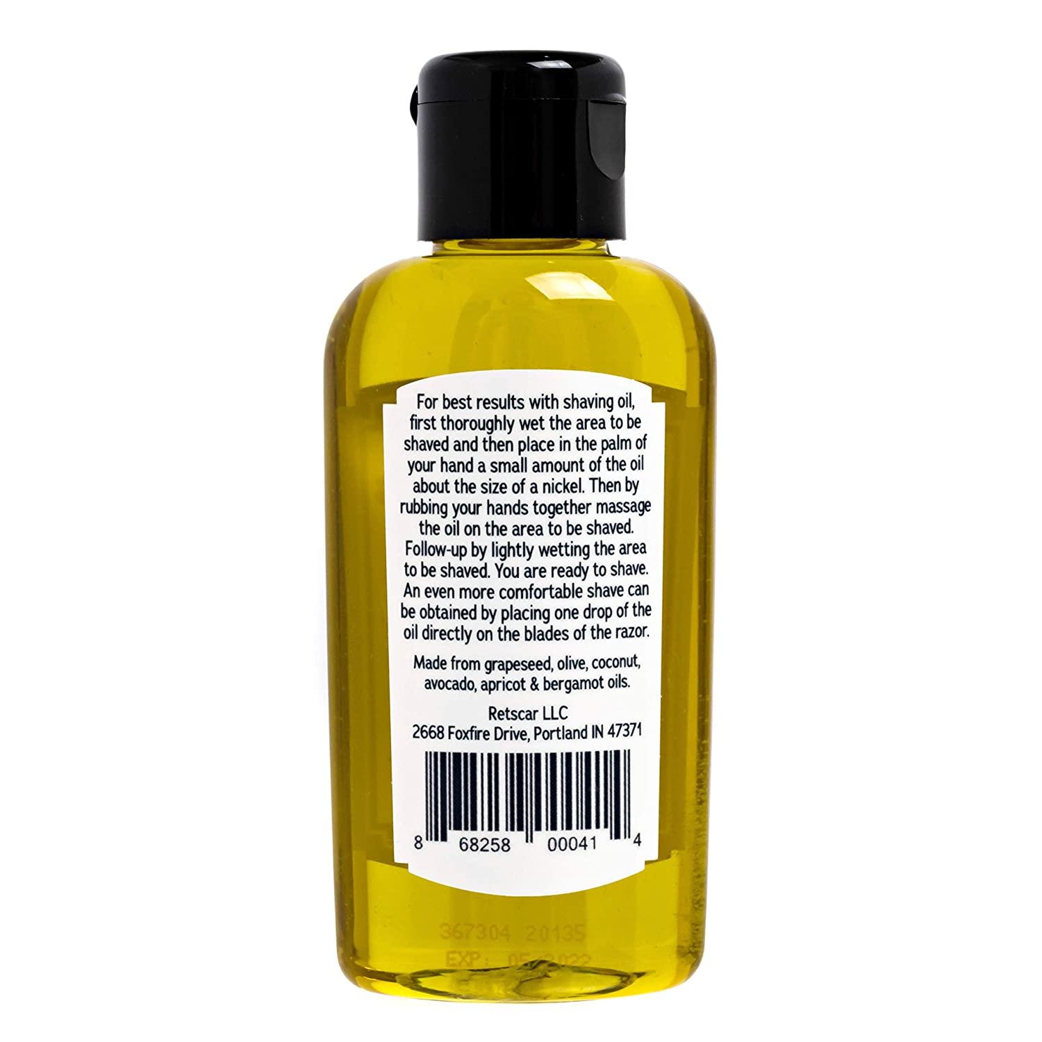 Alonzo's Sensational Shave - All-Natural Shaving Oil for Men - 2 oz ...