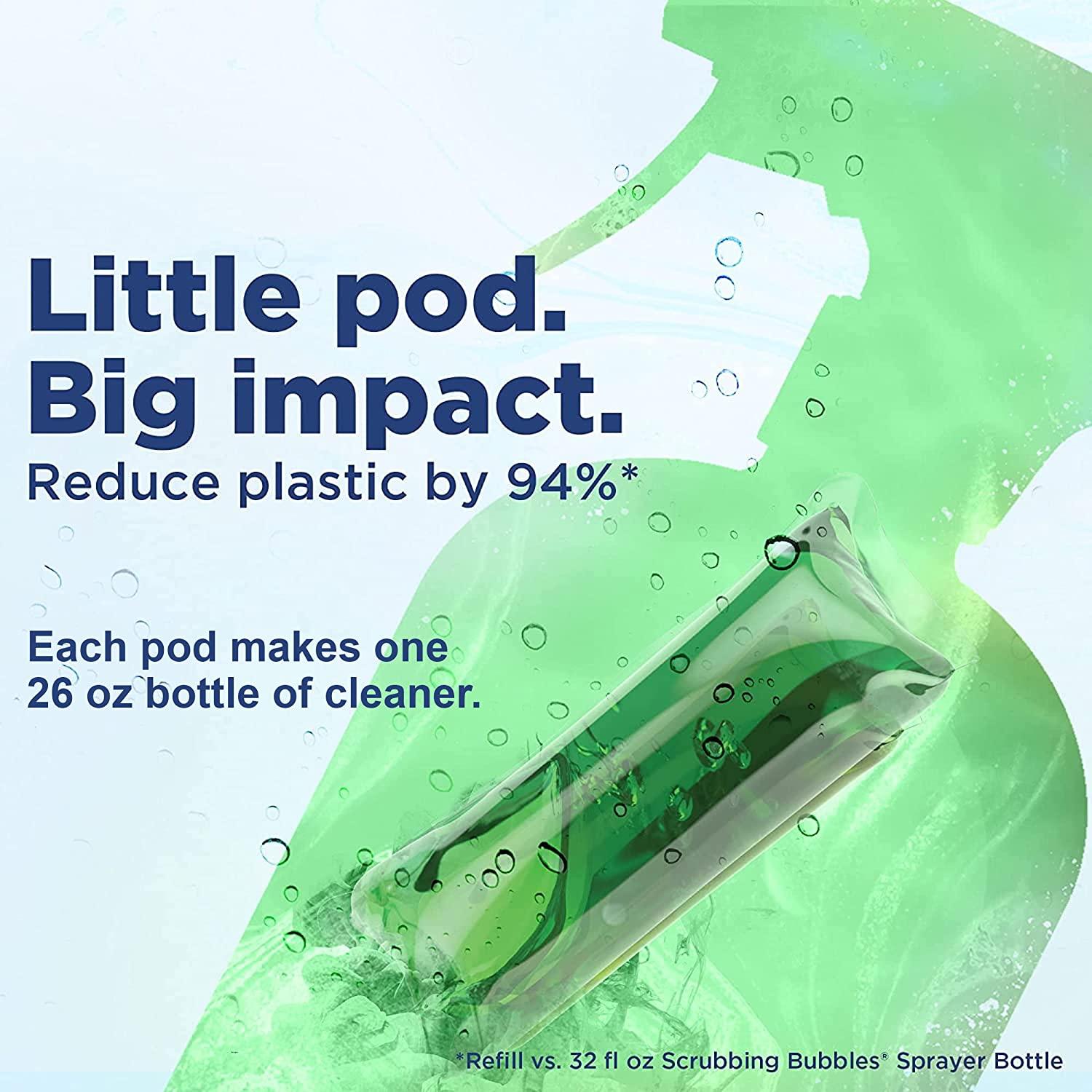 Scrubbing Bubbles Dissolve Pod Bathroom Cleaner Starter Kit - 3 ...