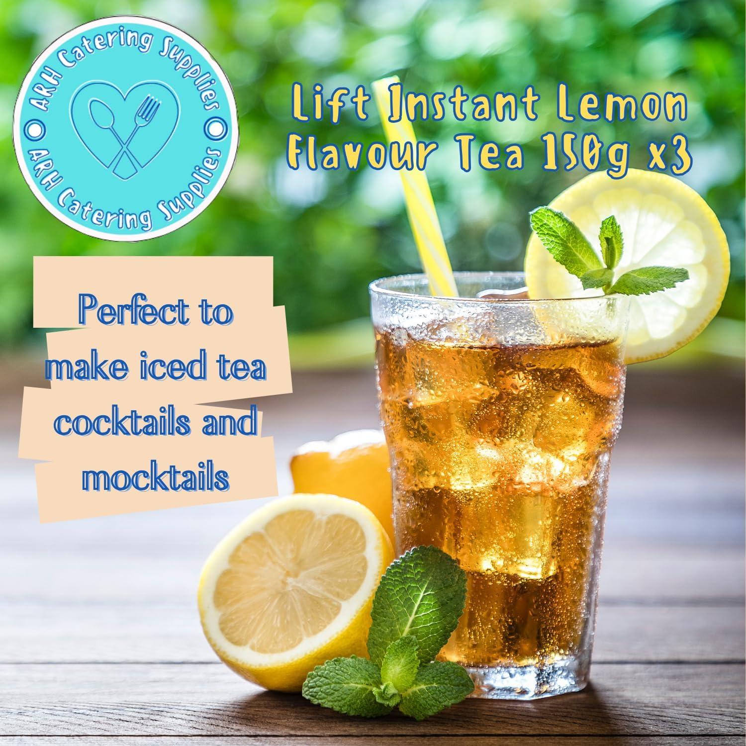 Lift Instant Lemon Flavour Tea 150g x3 - Energize Your Day with Zesty Refreshment | Buy Now with ...