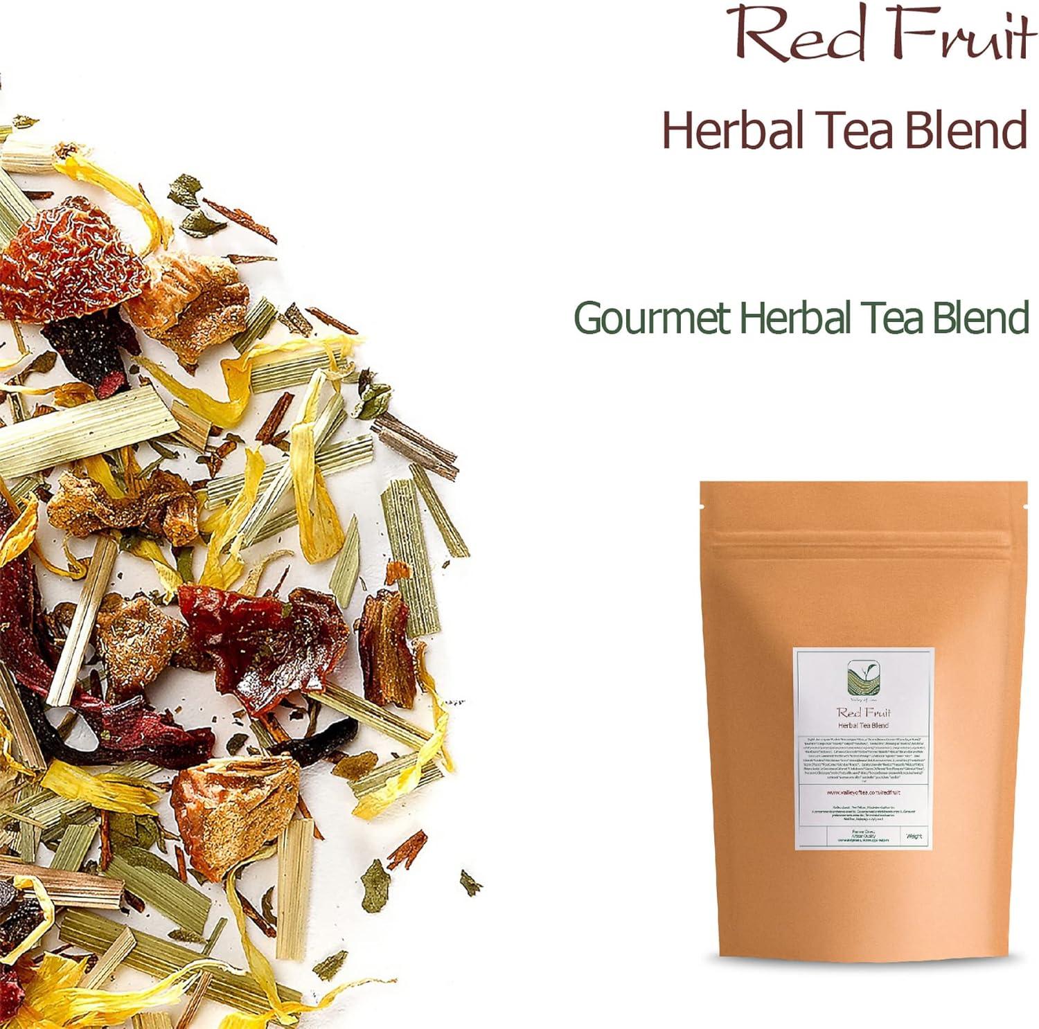 Red Berry Organic Fruit Tea 200g - Fruity Herbal Infusion Tisane | Shop ...