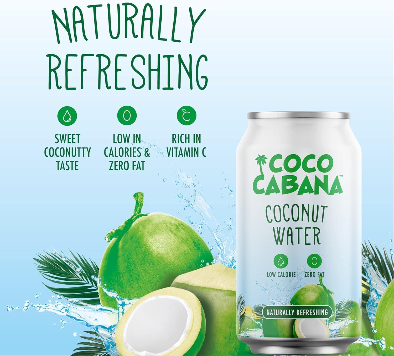 Coco Cabana 12x320ml Coconut Water Cans - Naturally Refreshing | Buy ...