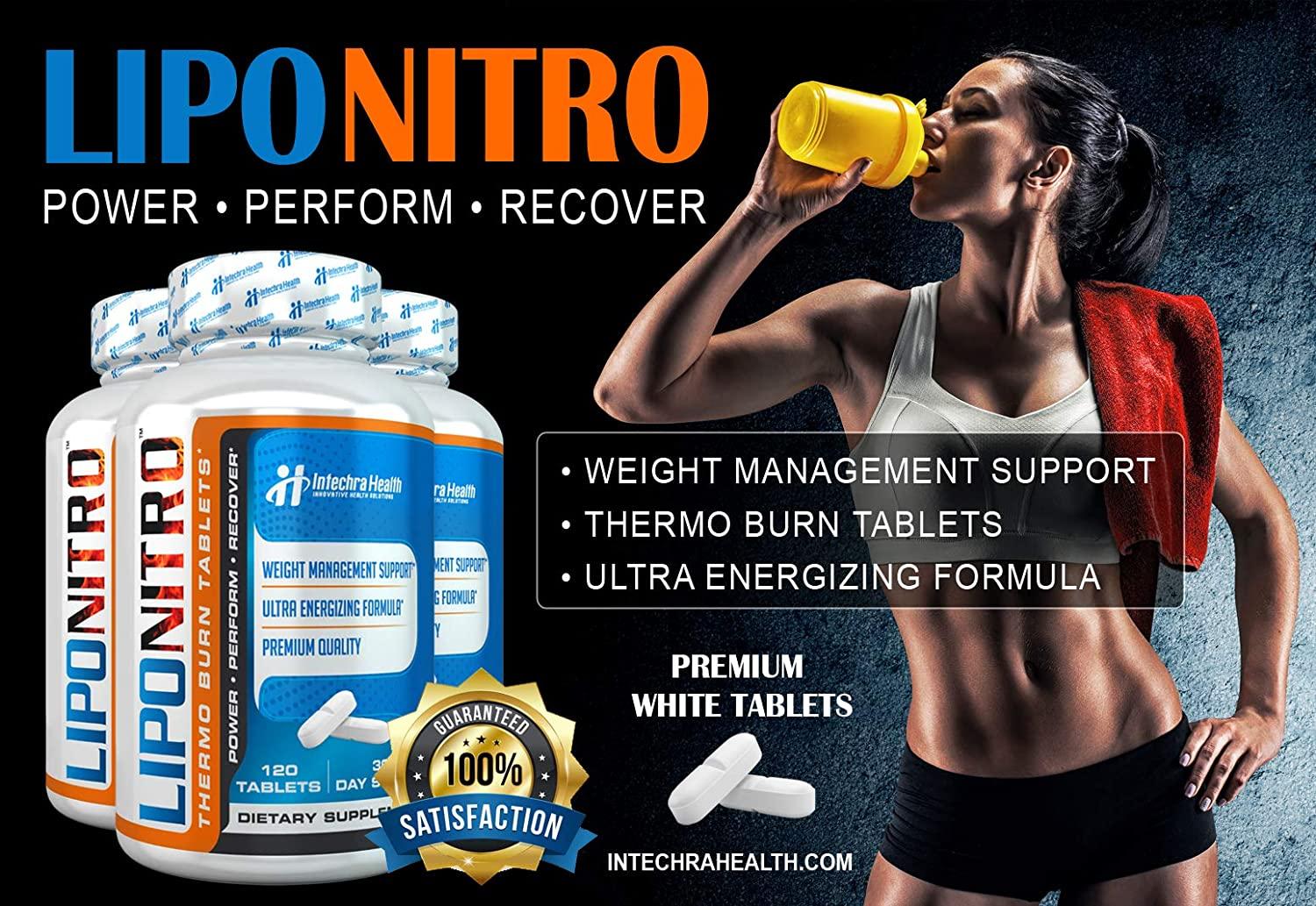 LipoNitro Maximum Strength Thermo-Burn Diet Pills - Scientifically ...
