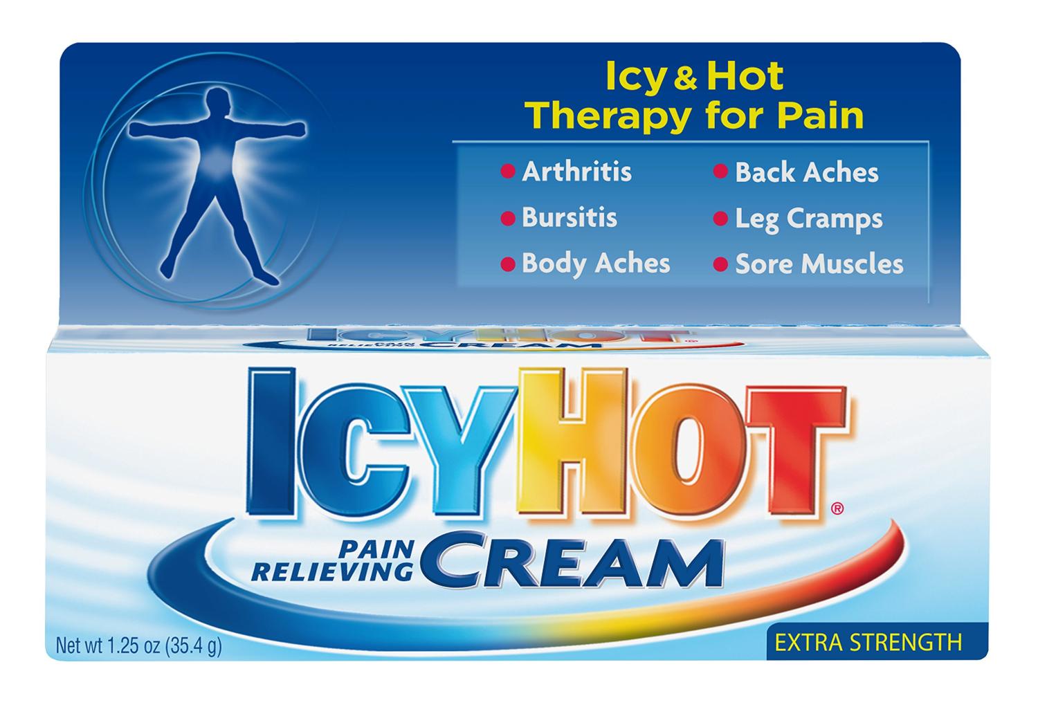 Icy Hot Pain Relieving Cream 1.25 oz