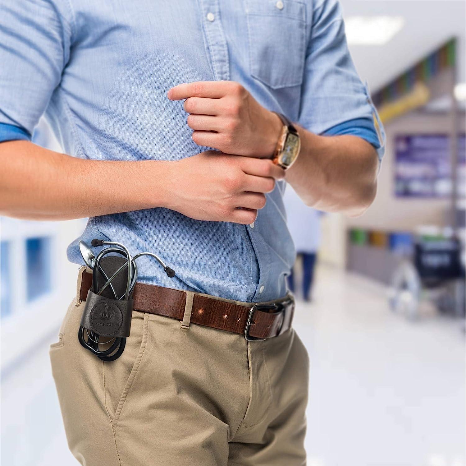 Stethoscope Holder Hip Clip with Secure Magnetic Closure - Fits All ...