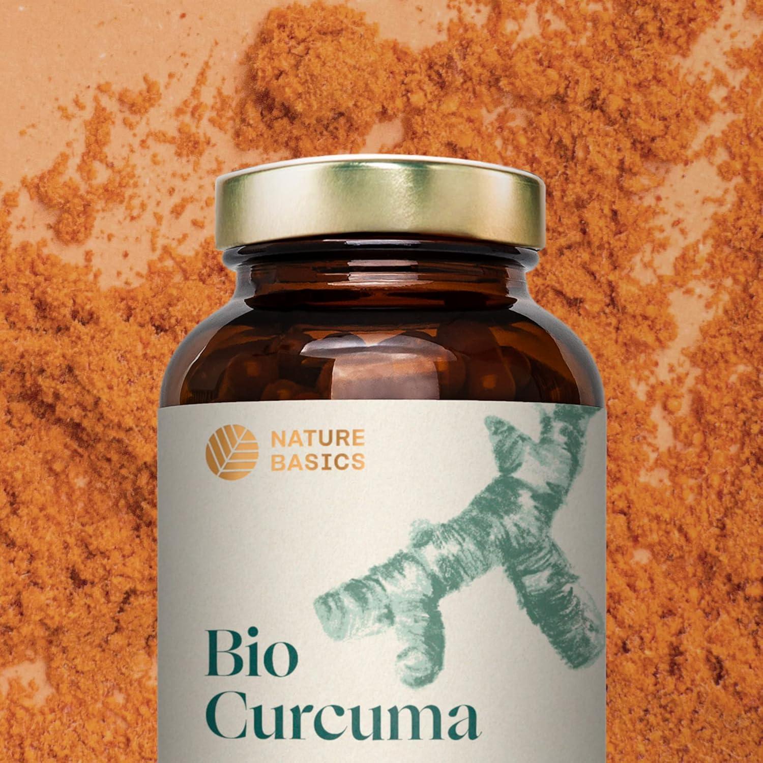 Buy Nature Basics Bio Curcuma Capsules - Organic Turmeric with Black ...