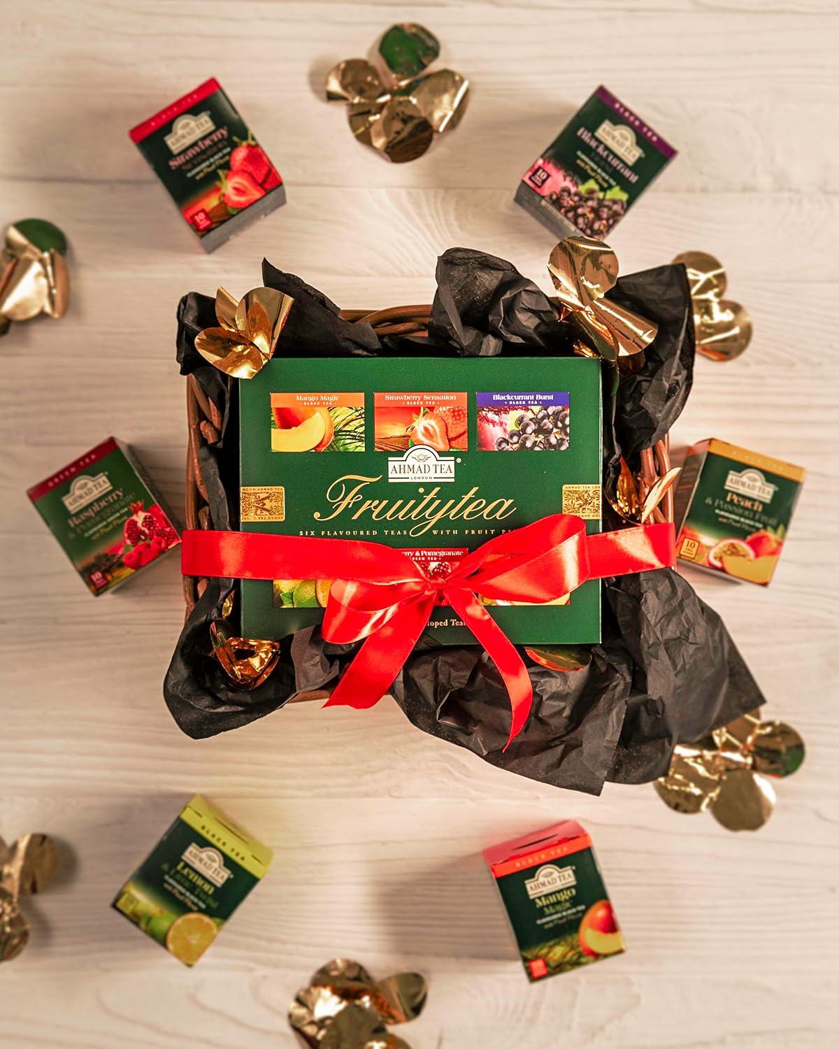 Ahmad Tea Fruit Tea Selection Pack | Fruity Black teas Fruity Green ...