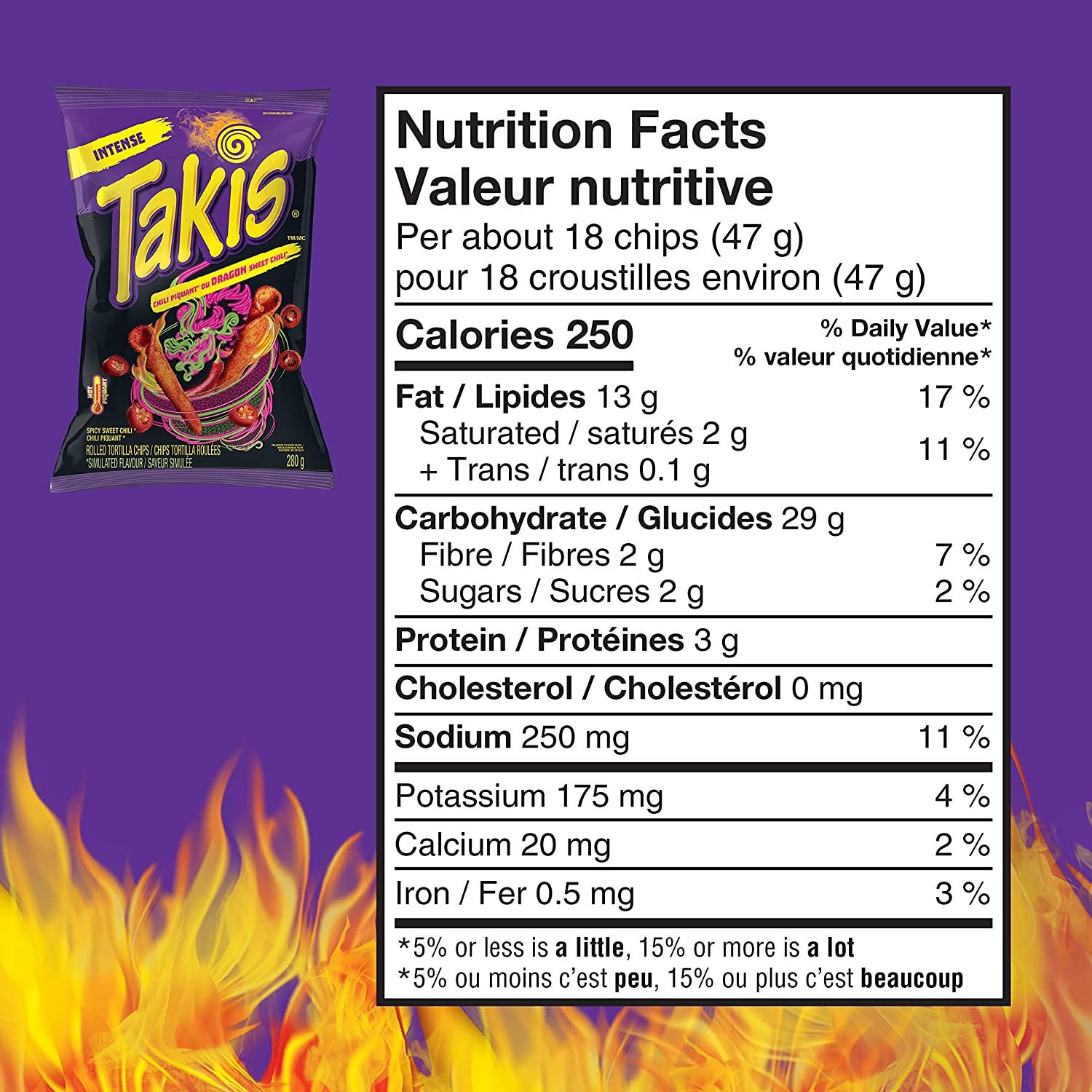 Takis Dragon Spicy Sweet Chili Rolled Tortilla Chips - 280g Snack | Buy ...