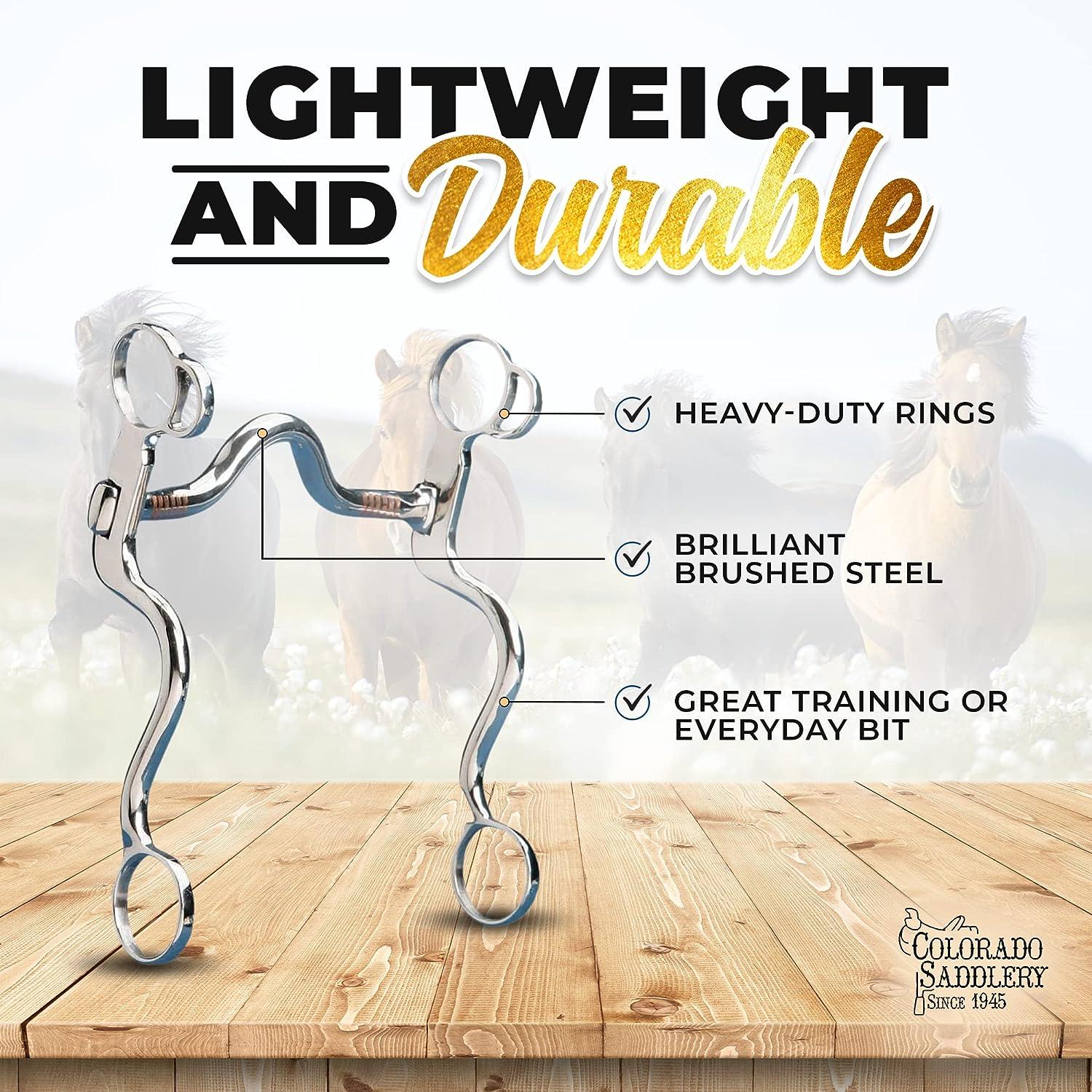 Colorado Saddlery S Cheek Curb Bit - High-Quality Horse Riding ...