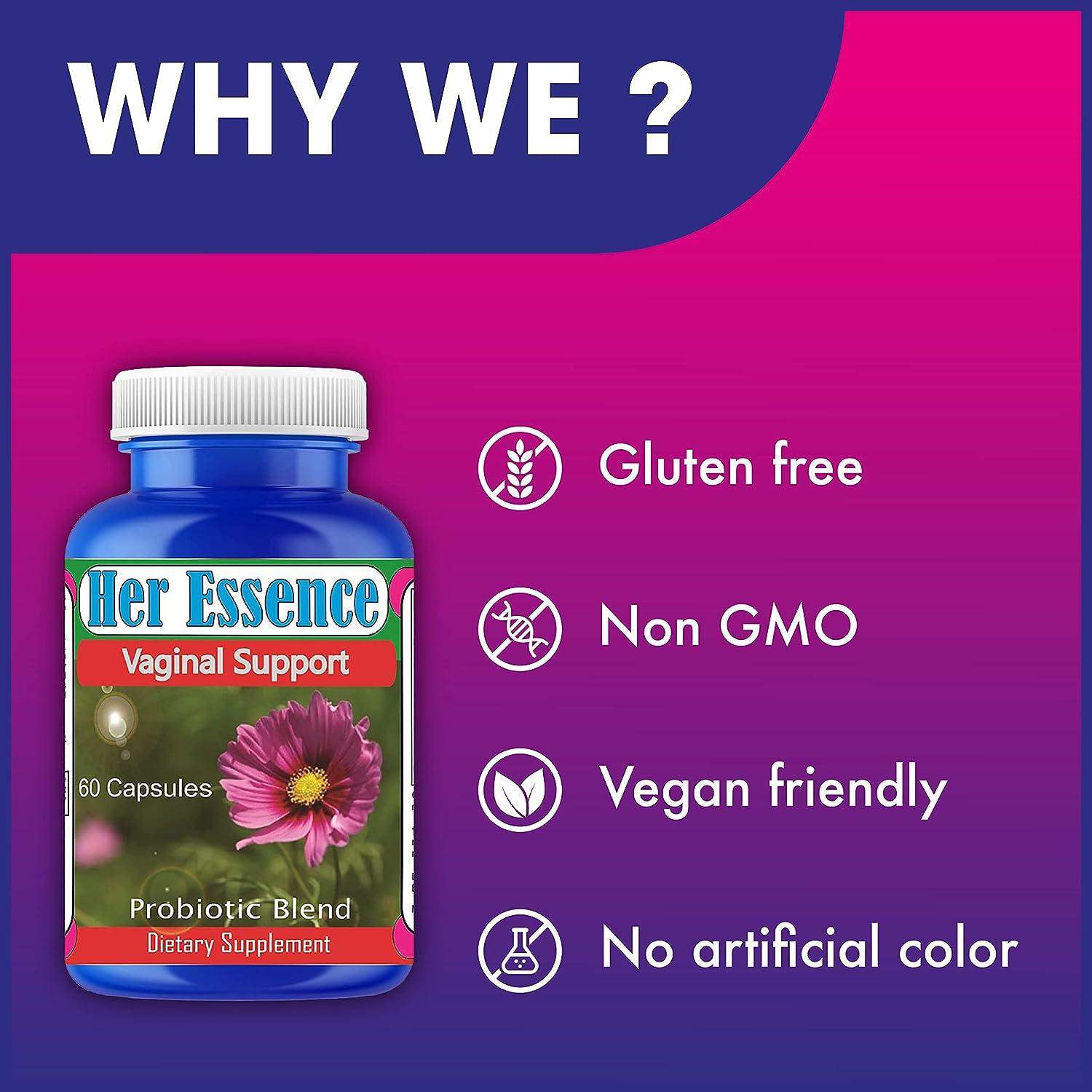 Vaginal Odor & Urinary Care Supplement - 60 Pills with Probiotics for Women's Health | Buy Now ...