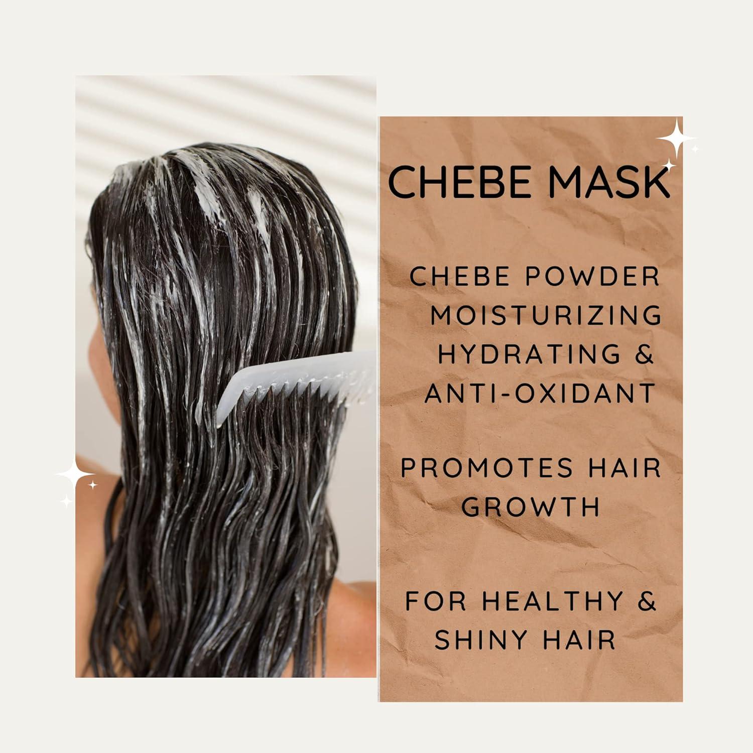 AMALICO Chebe Powder Hair Treatment Mask - 100% Natural for Hair Growth ...