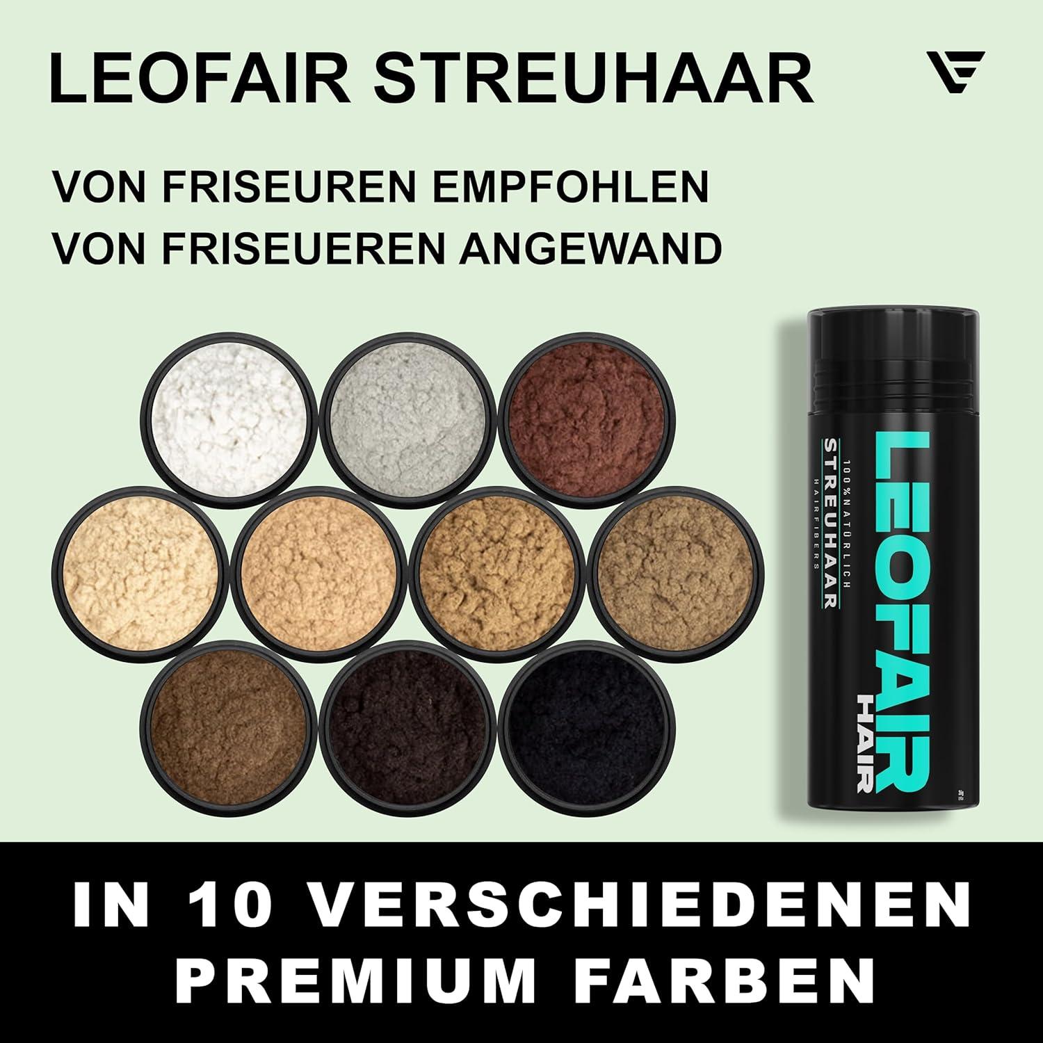 Leofair Hair Compression - 100% Natural Hair Scatter for Full Dense ...