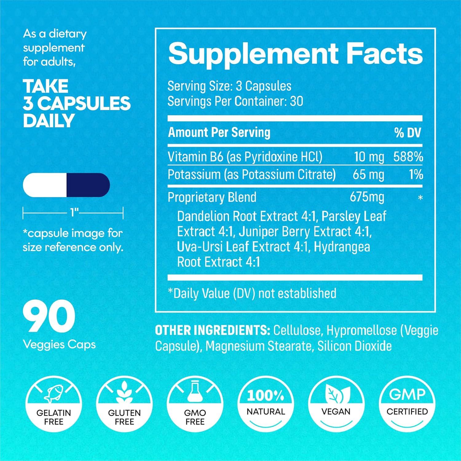 Water Pills for Swollen Legs & Feet | Natural Diuretics for Water ...