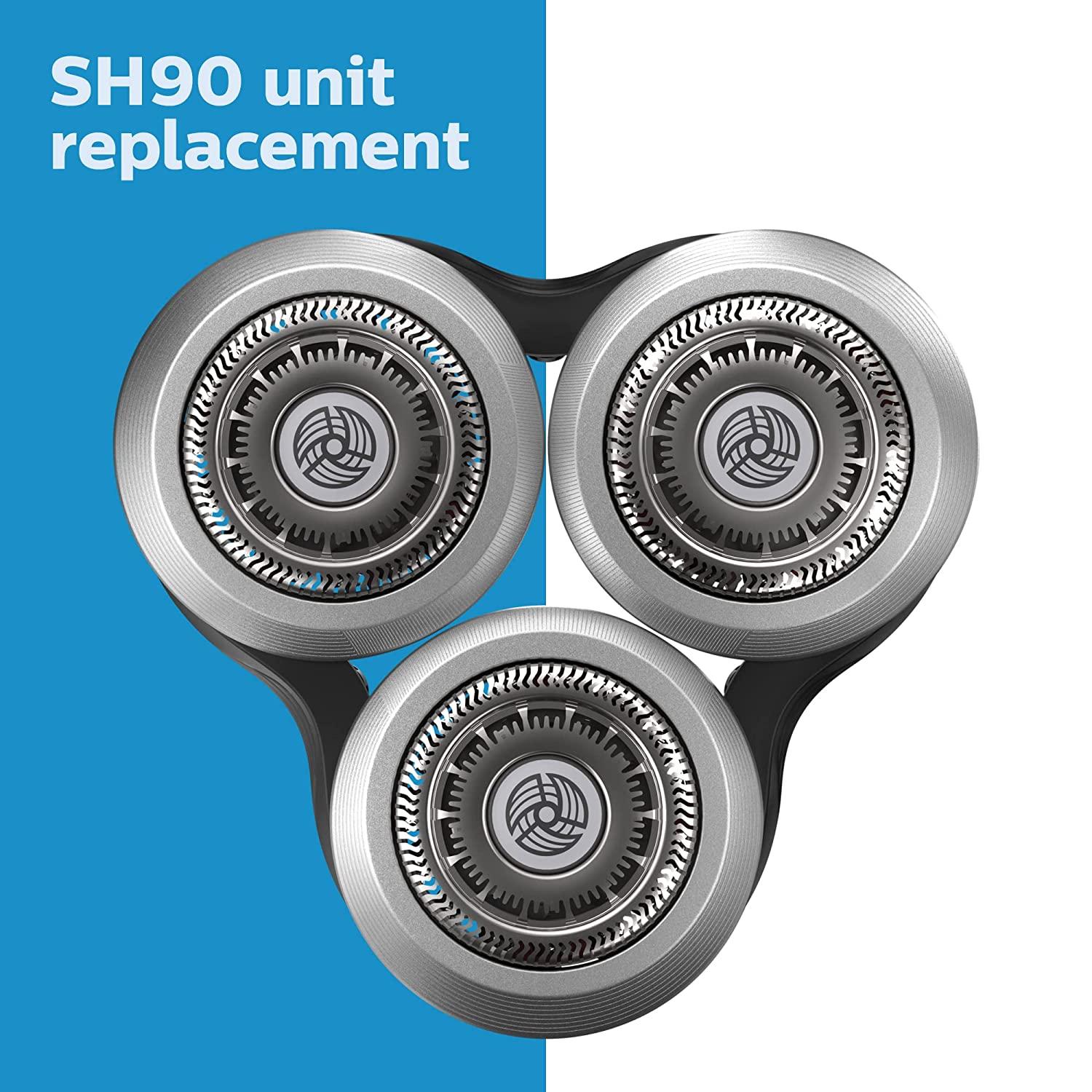 Philips Norelco SH90/72 Replacement Heads New Version for Series 9000 ...