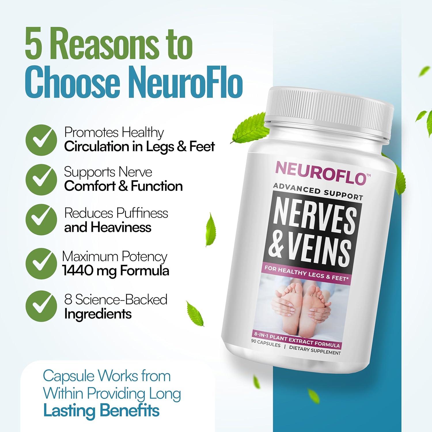Nexus Formulas NeuroFlo - Natural Nerve-Support and Blood-Circulation ...