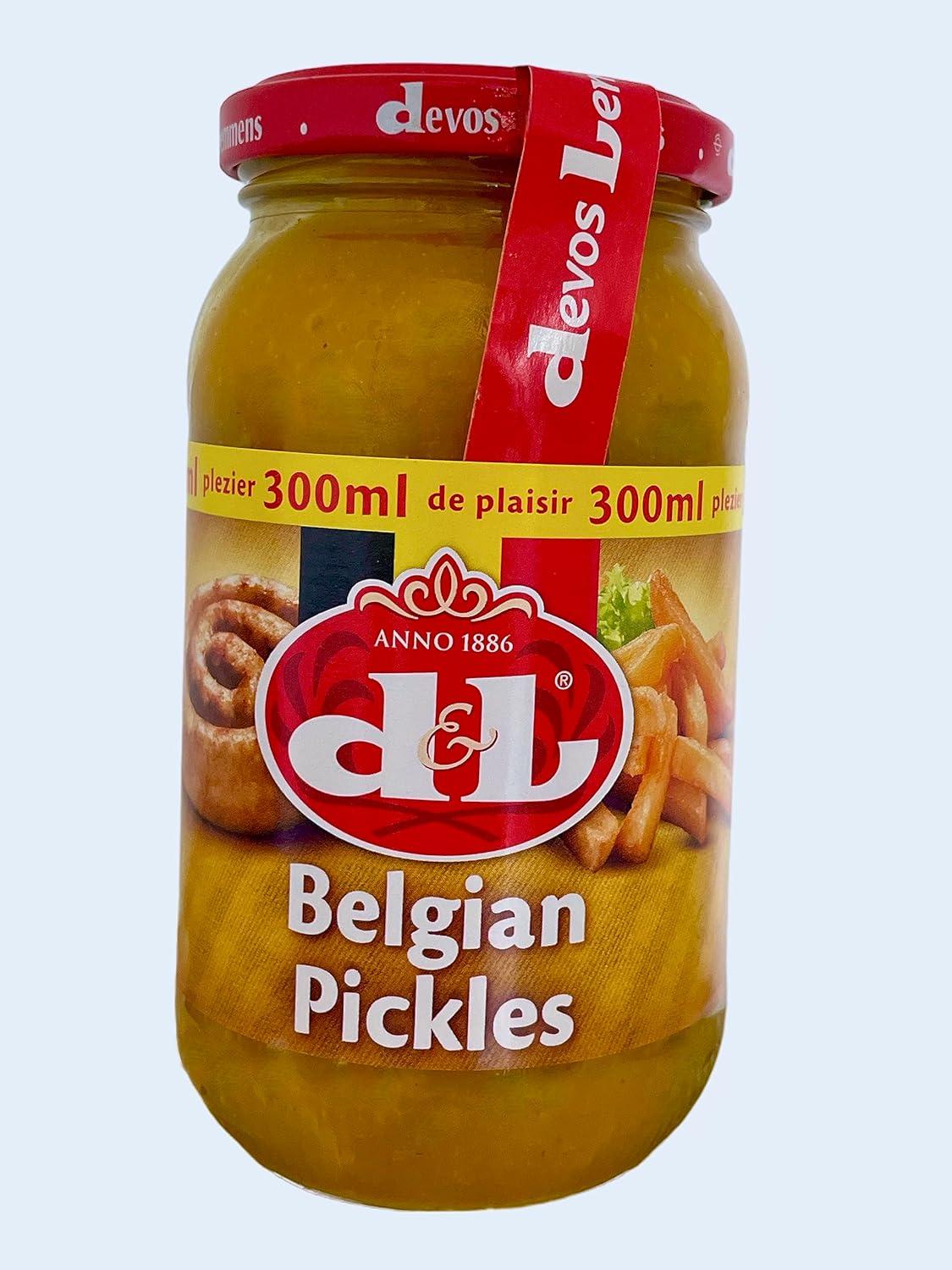 D&L Devos Lemmens Belgian Pickles Multipack 3x300ml + Benefux ...