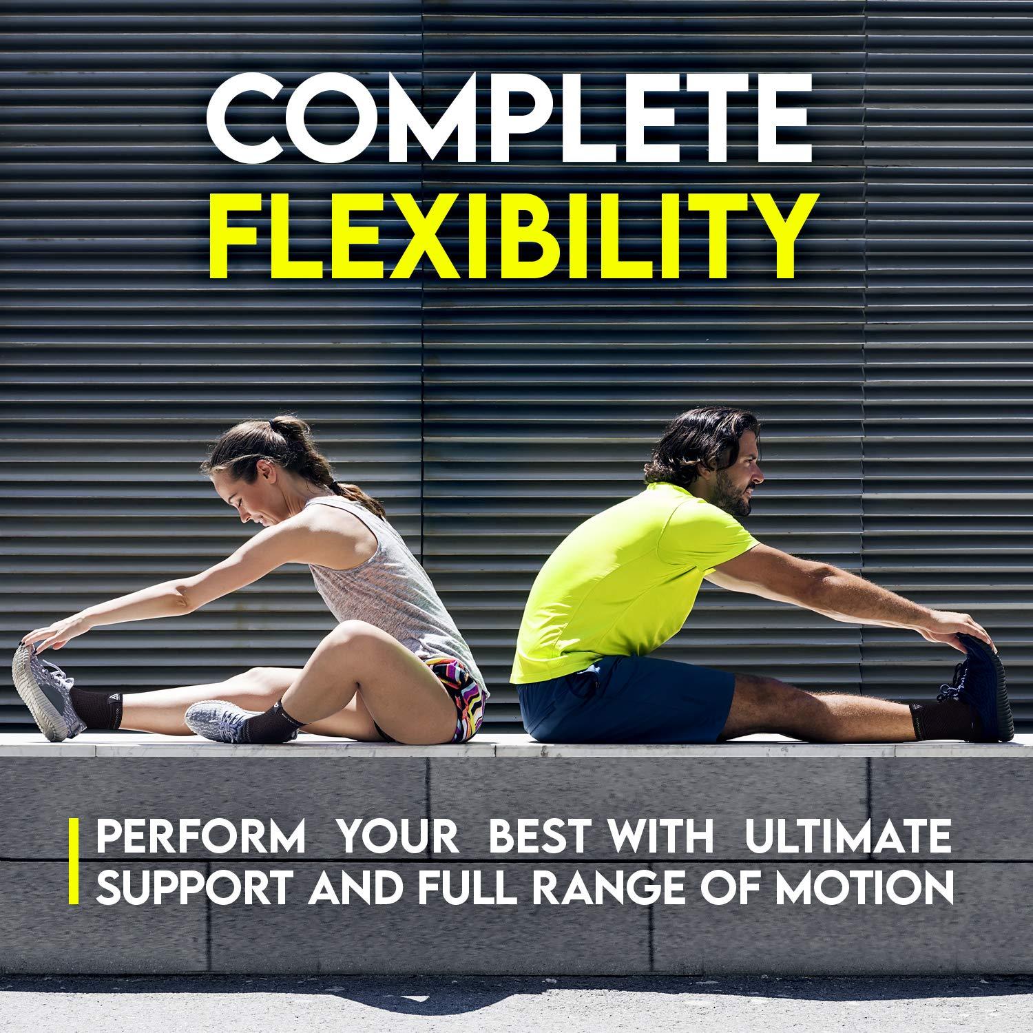 LANGOVTM Ankle Brace Support for Men & Women (Pair) - Compression ...