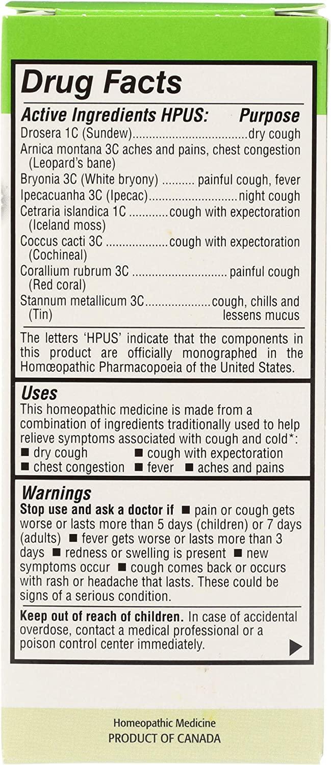 Homeolab USA Kids Relief Cough & Cold Syrup 3.4 fl oz | Safe for ...