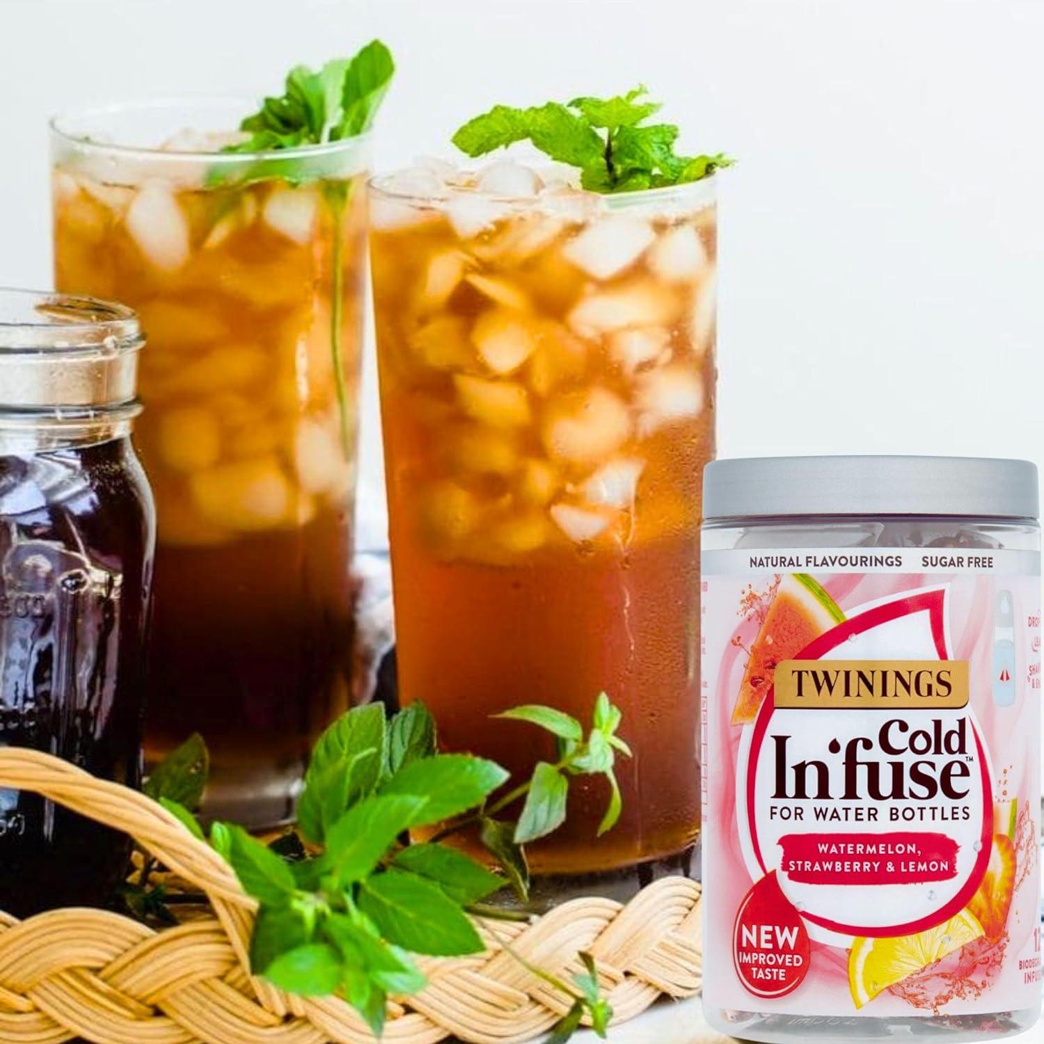 Twinings Cold Infuse Selection 36 Infusers | 3 Flavours | Water ...