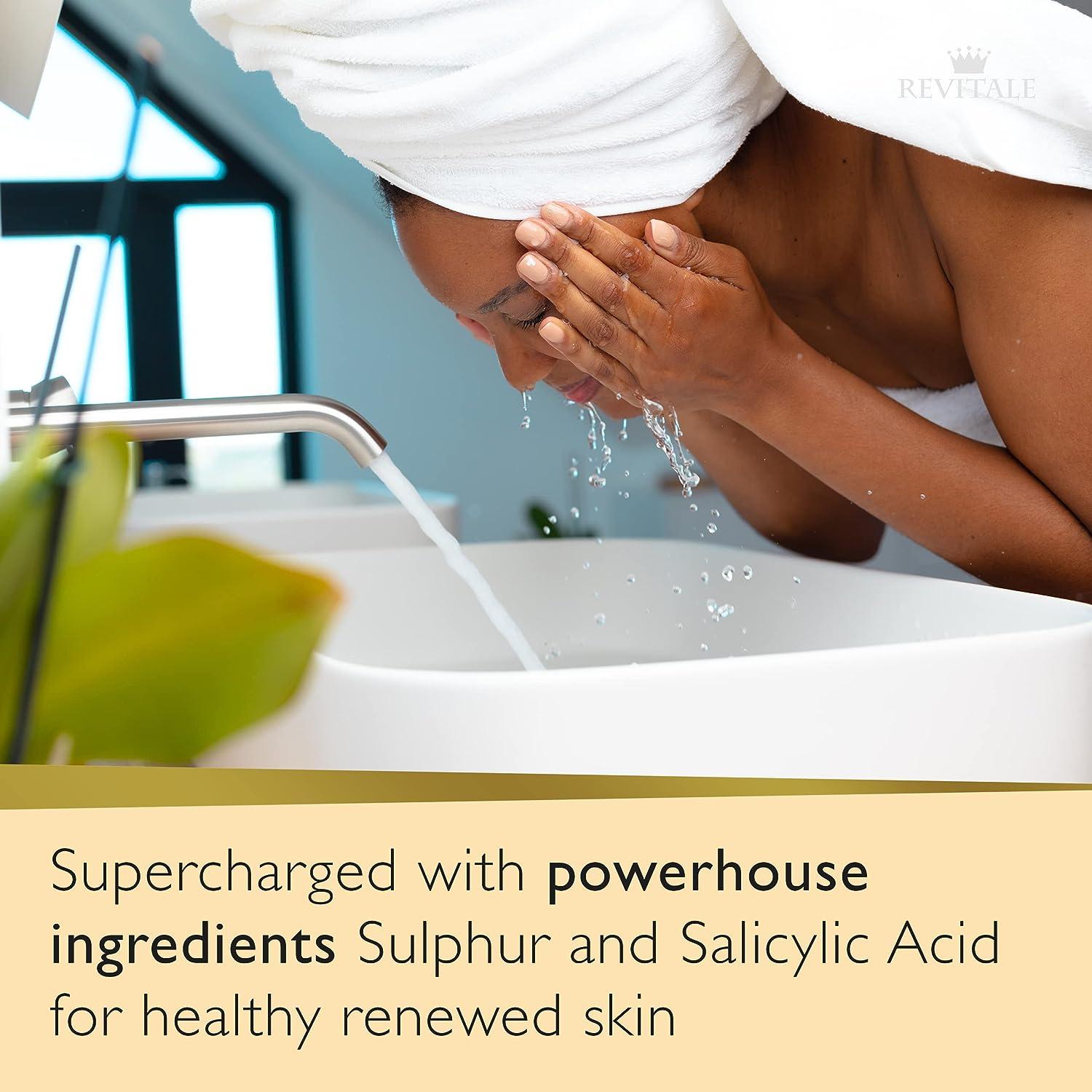 Revitale Salicylic Acid & Sulphur Scrub Soap - Advanced Treatment | Buy ...