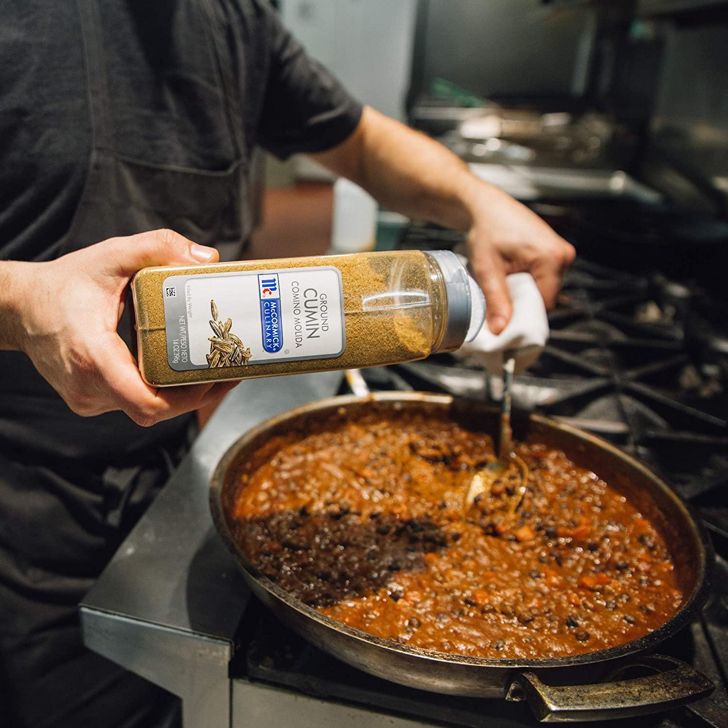 McCormick Culinary Ground Cumin 14 oz - Versatile Spice for Middle ...