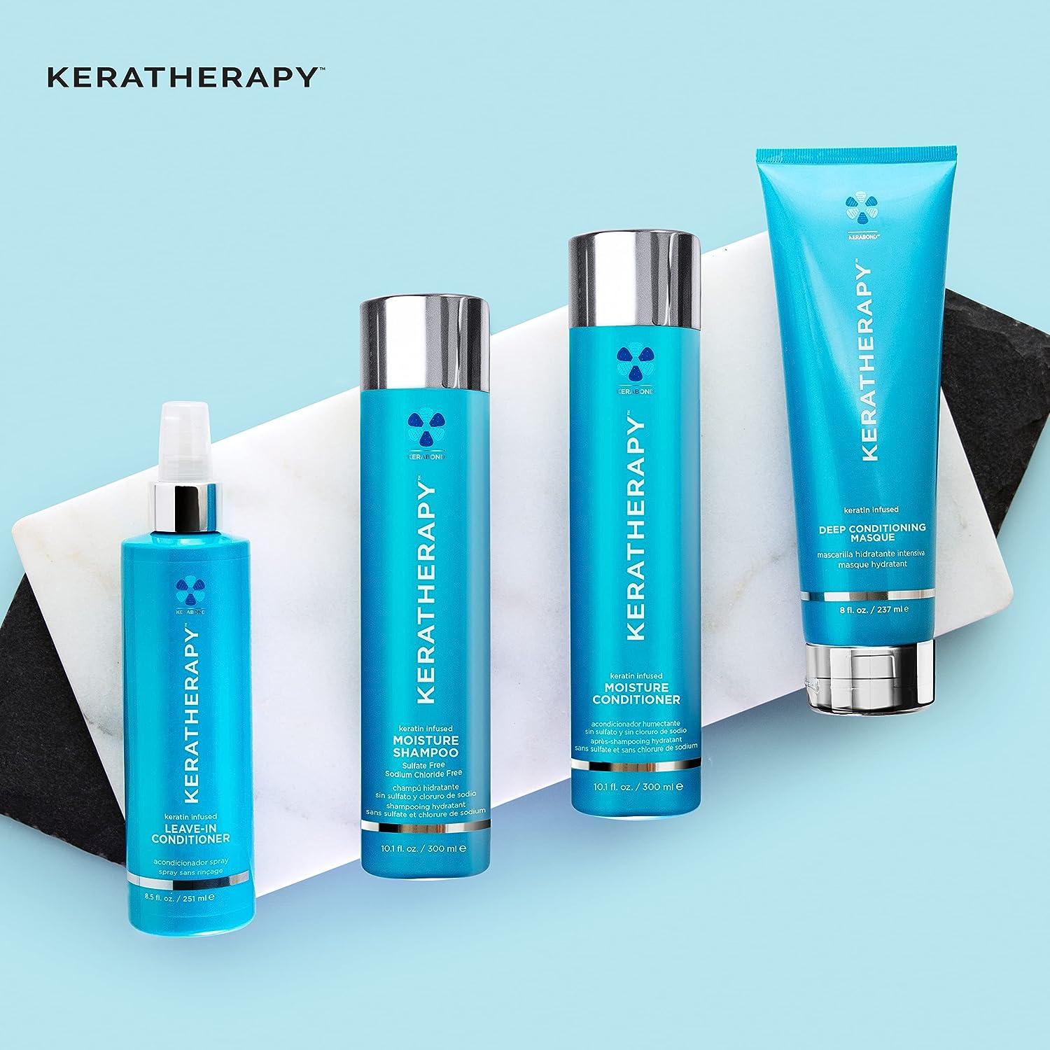 Keratherapy Keratin Infused Moisture Shampoo - 10.1 fl. oz - Anti-Frizz ...