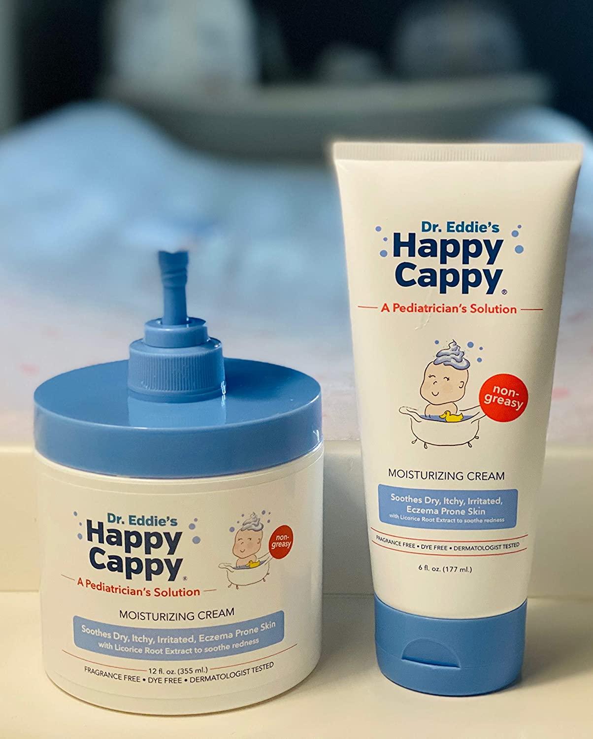 Happy Cappy Moisturizing Cream for Children - Soothes Dry, Itchy ...