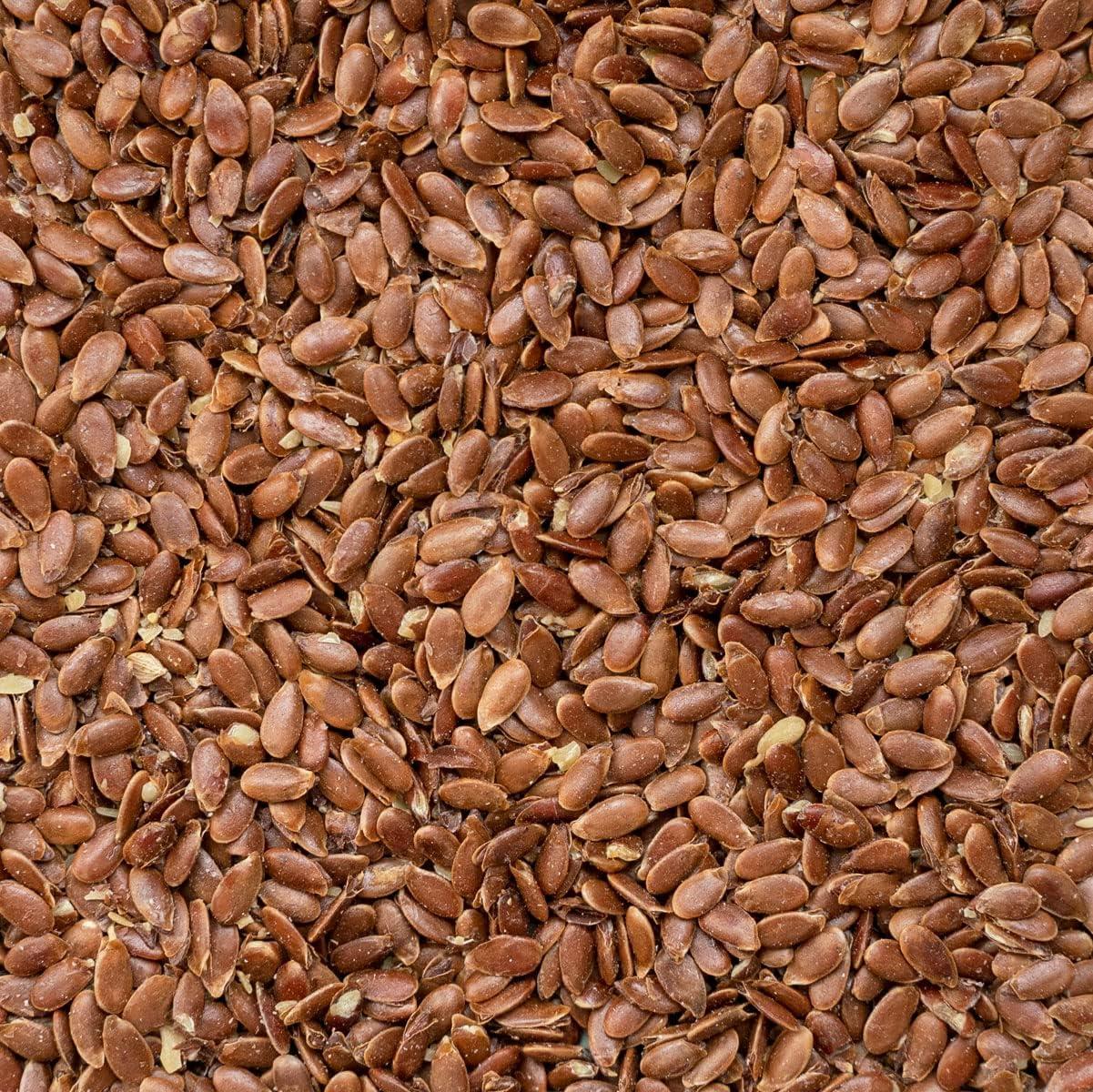 Organic Brown Flax Seeds (300g) - High in Fiber & Omega-3 - Eco ...