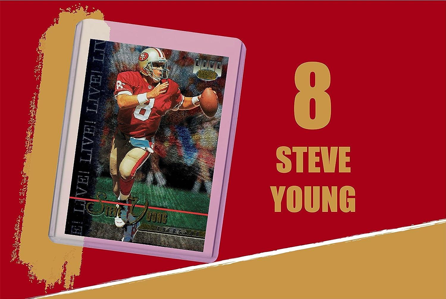 Steve Young Football Cards Bundle - San Francisco 49ers Trading Card ...