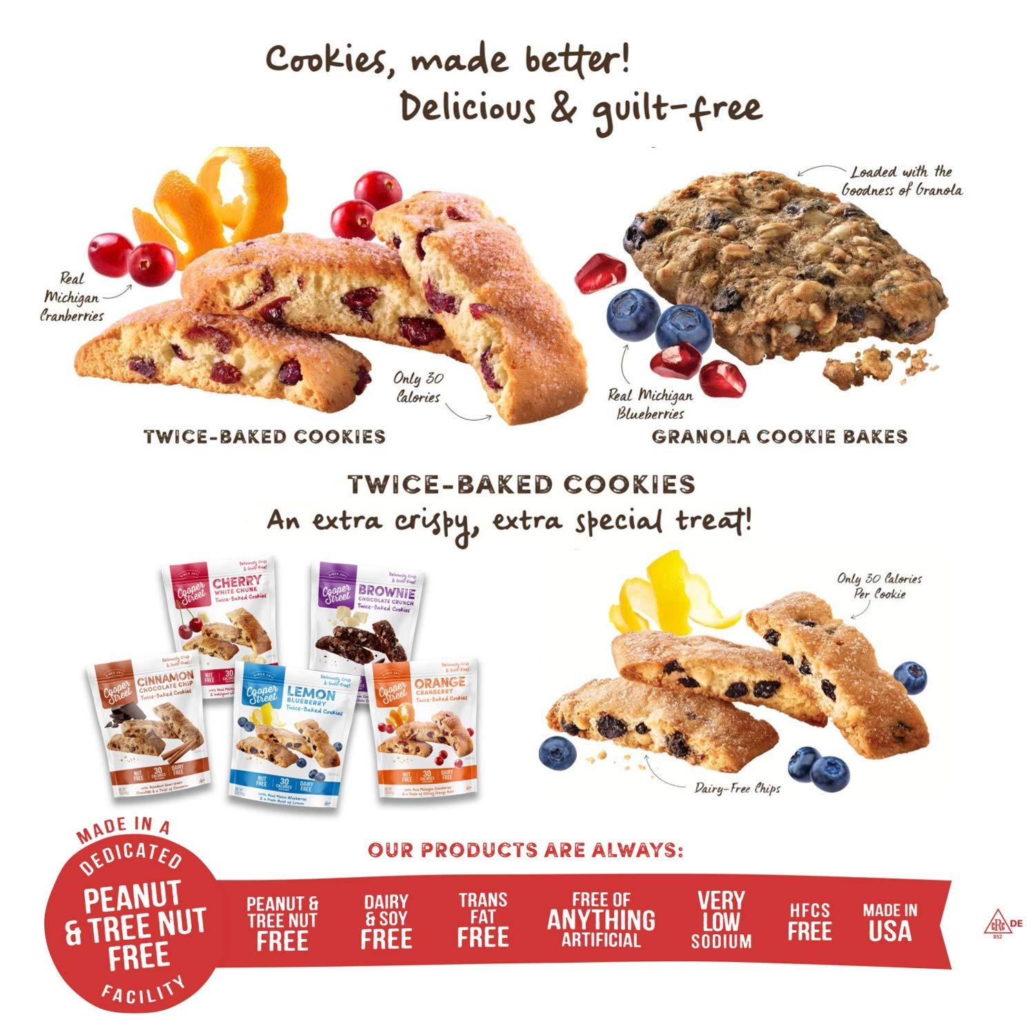 Cooper Street Cookies Chewy Granola Bakes Chocolate Cherry 48 Count ...