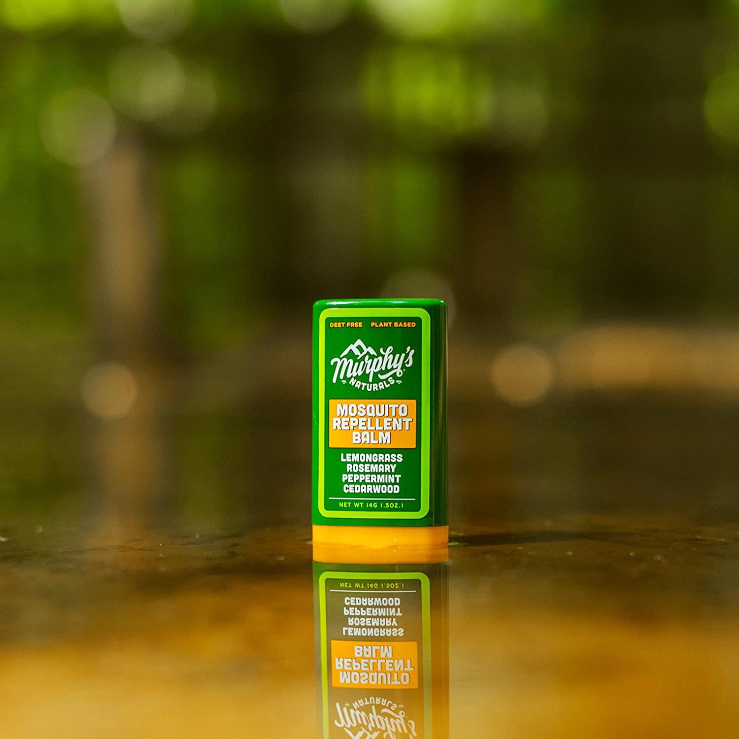 Murphy's Naturals Mosquito Repellent Balm Stick | DEET-Free, Plant ...