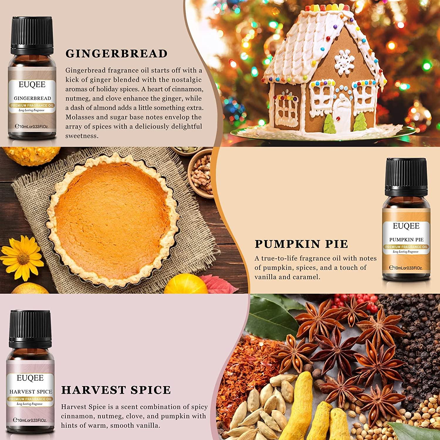 how to make gingerbread scent with essential oils