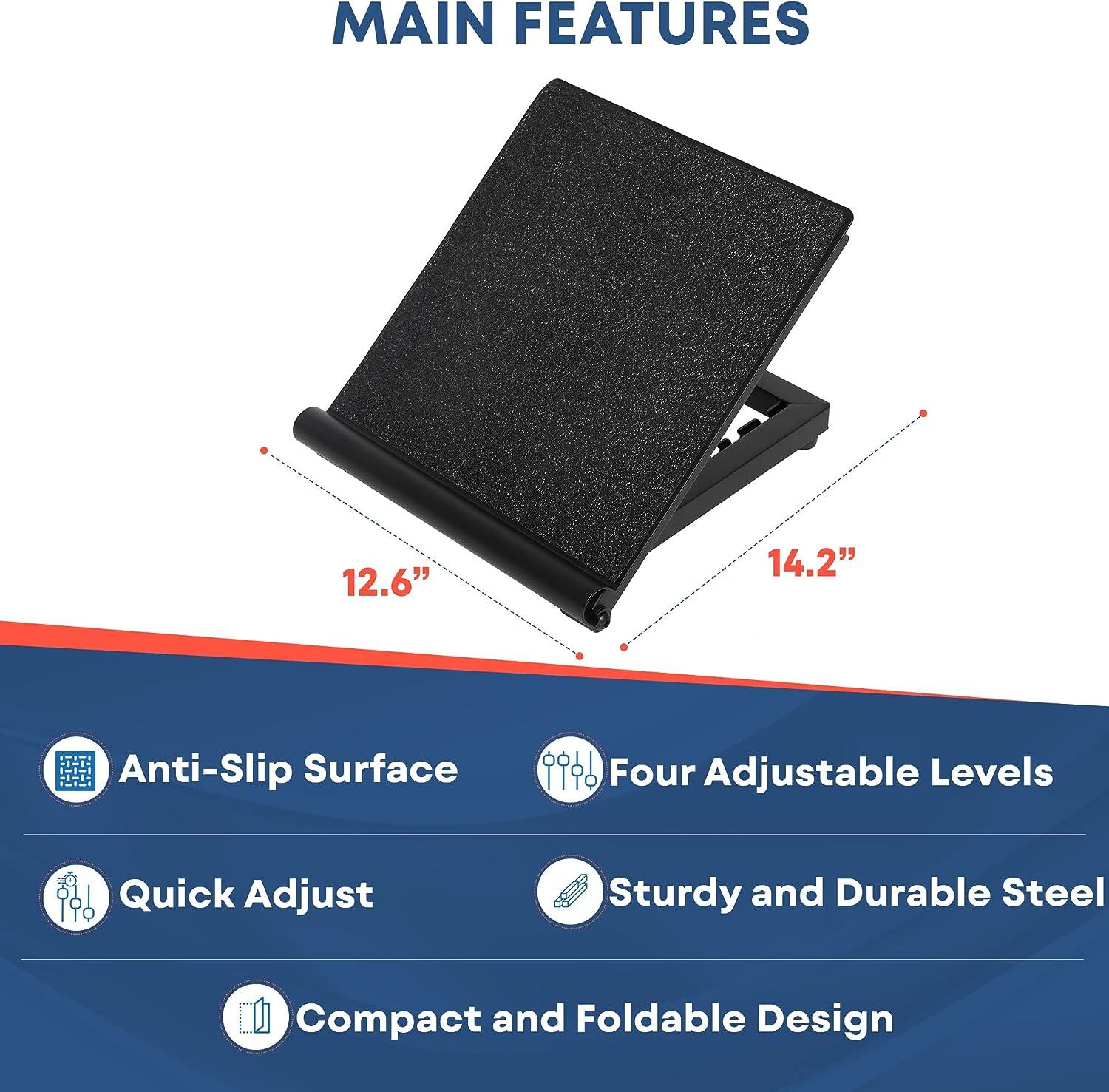 Adjustable Calf Stretcher Slant Board - Non-Slip Portable Stretch ...