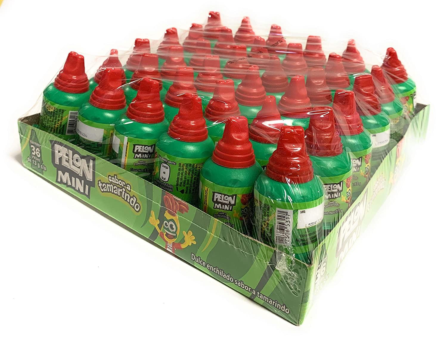 Tamarind Candy Pelon Pelo Rico 13g (36 Pack) - Mini Tamarind Flavor ...