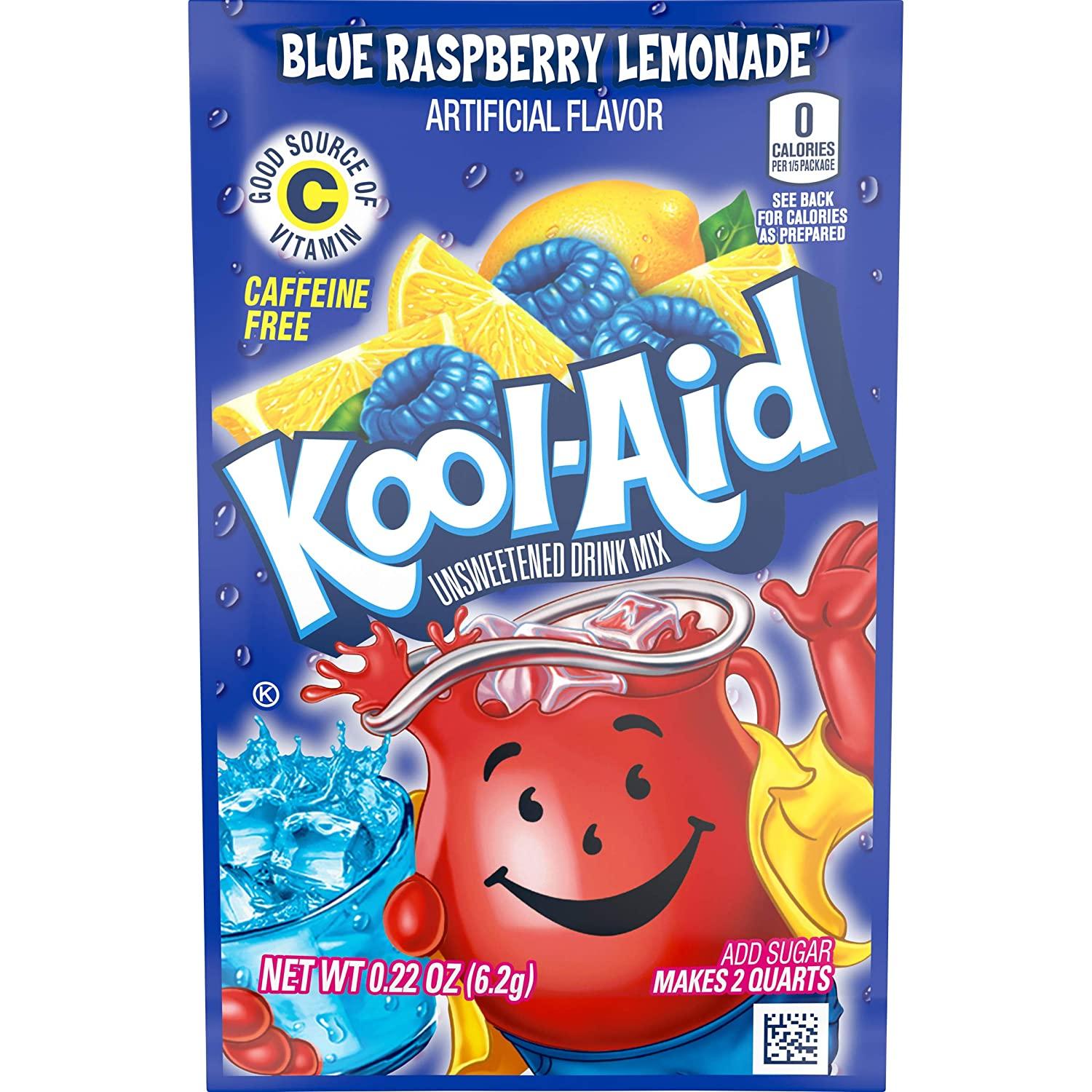 Kool-Aid Unsweetened Fruit Variety Zero Calories Powdered Drink Mix ...