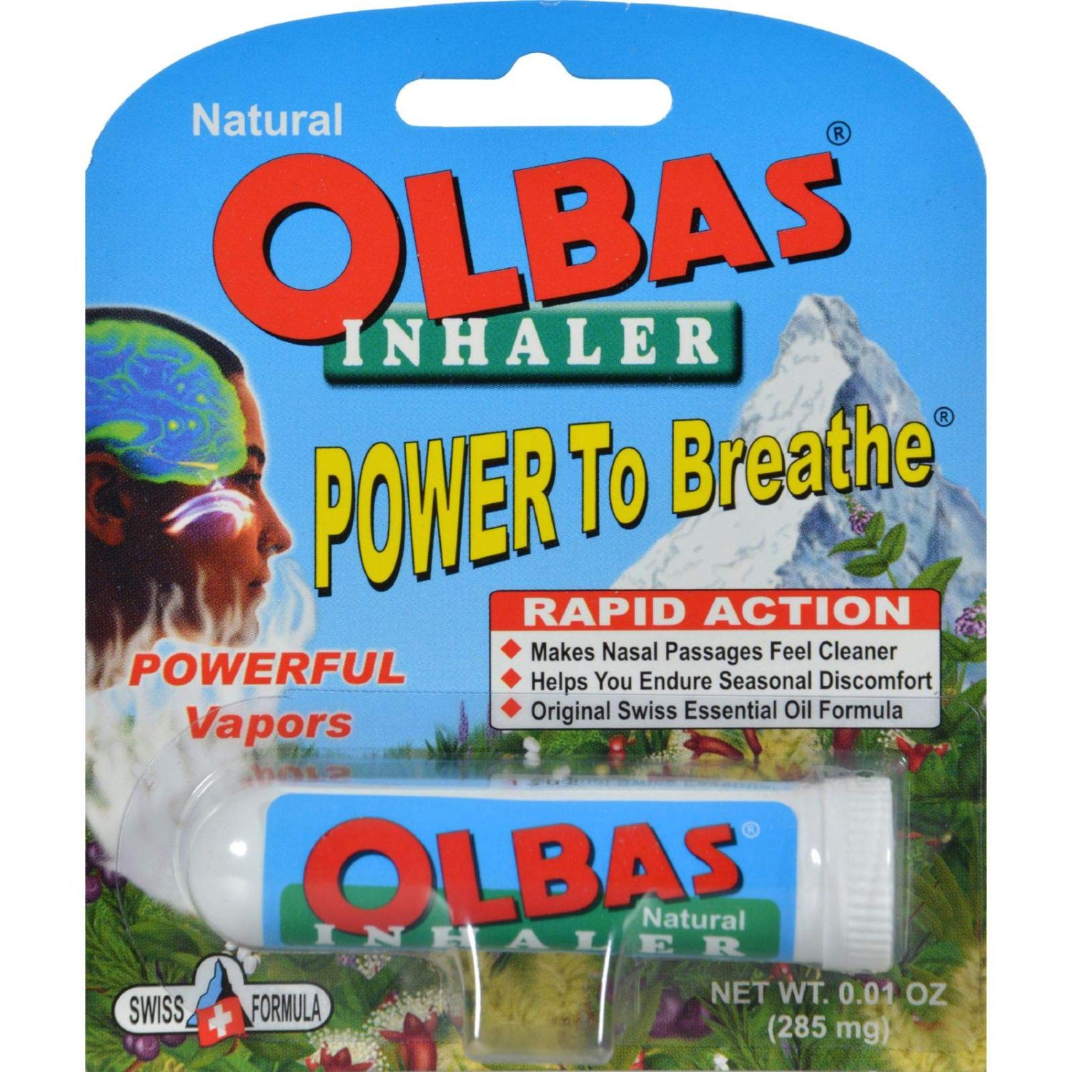 Olbas Inhalers 0.01oz - Fast Relief for Nasal Congestion and Sinus Relief