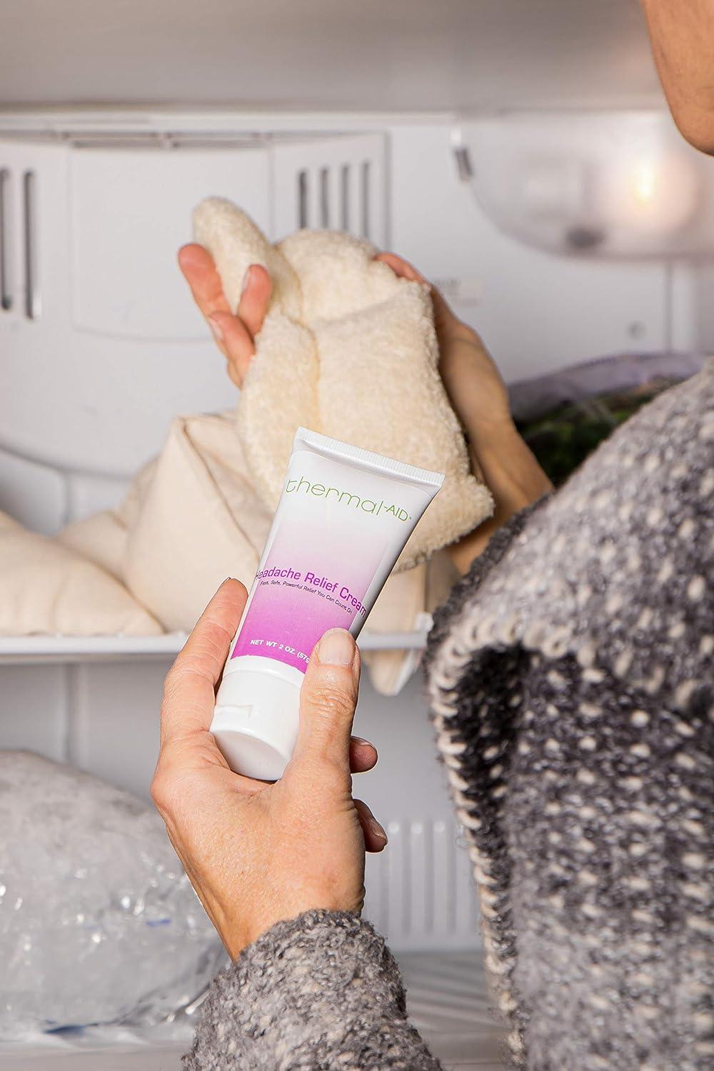 Thermal-Aid Headache Relief Cream - Migraine & Pain Relief System for ...