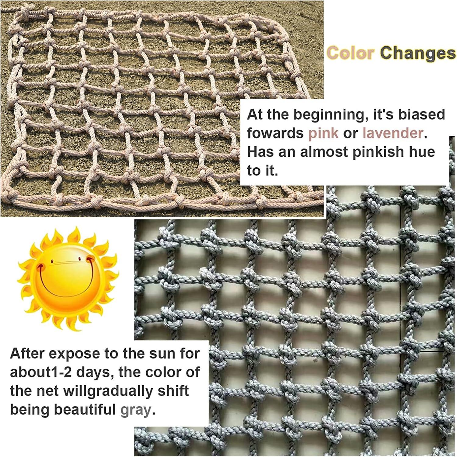 Climbing Net Heavy Duty Rope Cargo Net Tree House Climbing Safety Net ...