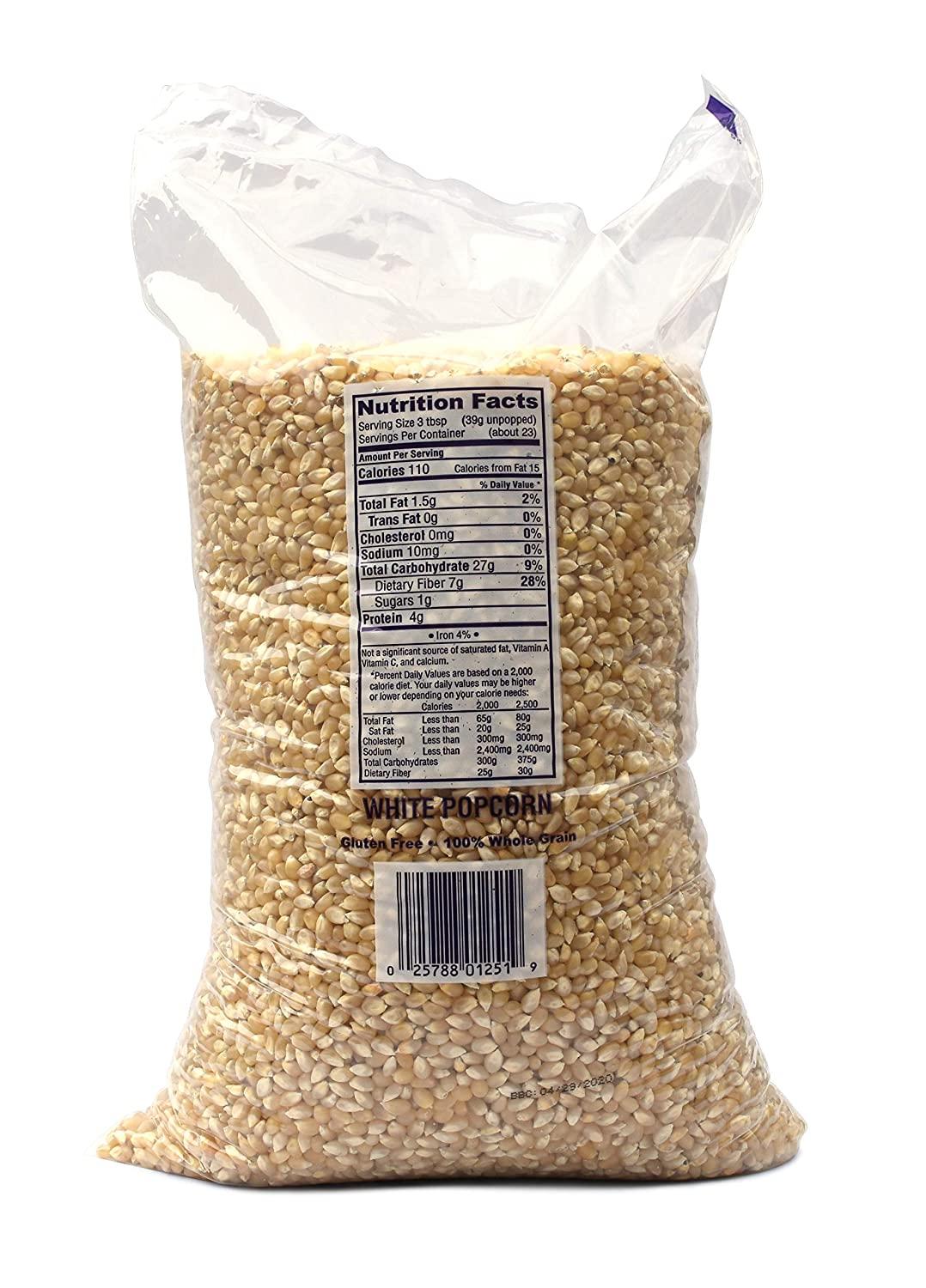 Snappy White Popcorn Kernels - 12.5 lb Bag | Buy Now with Express ...