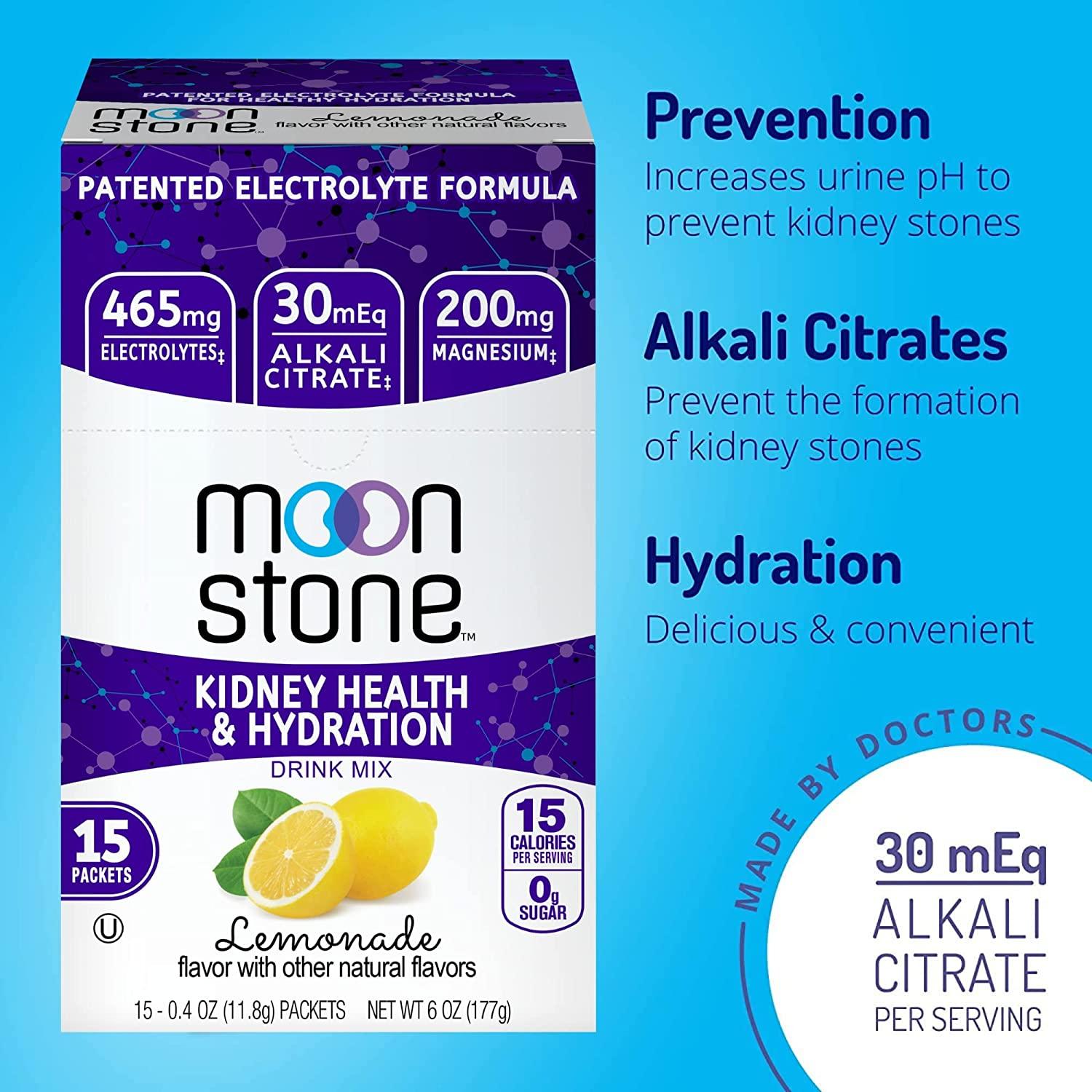 Moonstone Kidney Cleanse & Support Drink Mix - Kidney Support & Stone ...