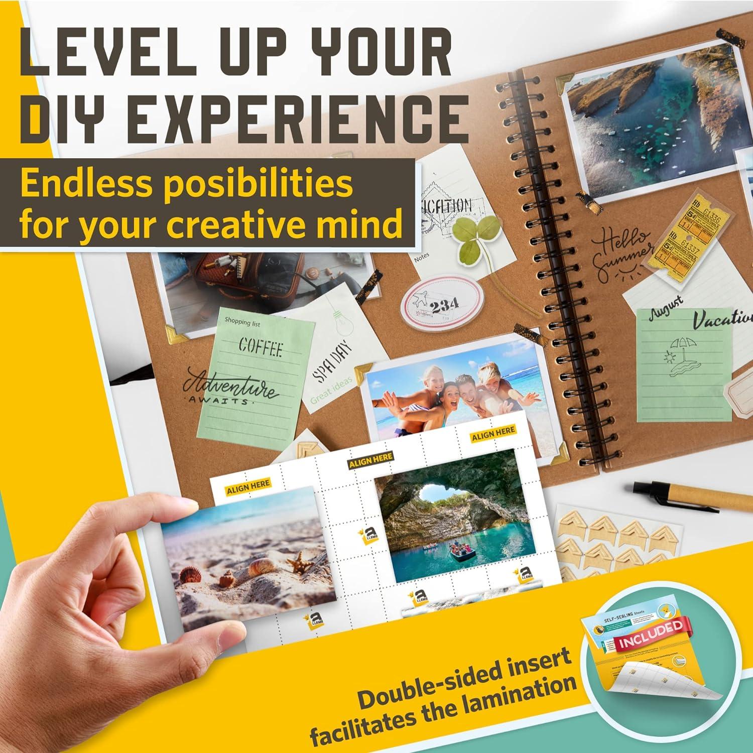 how do self seal laminating sheets work