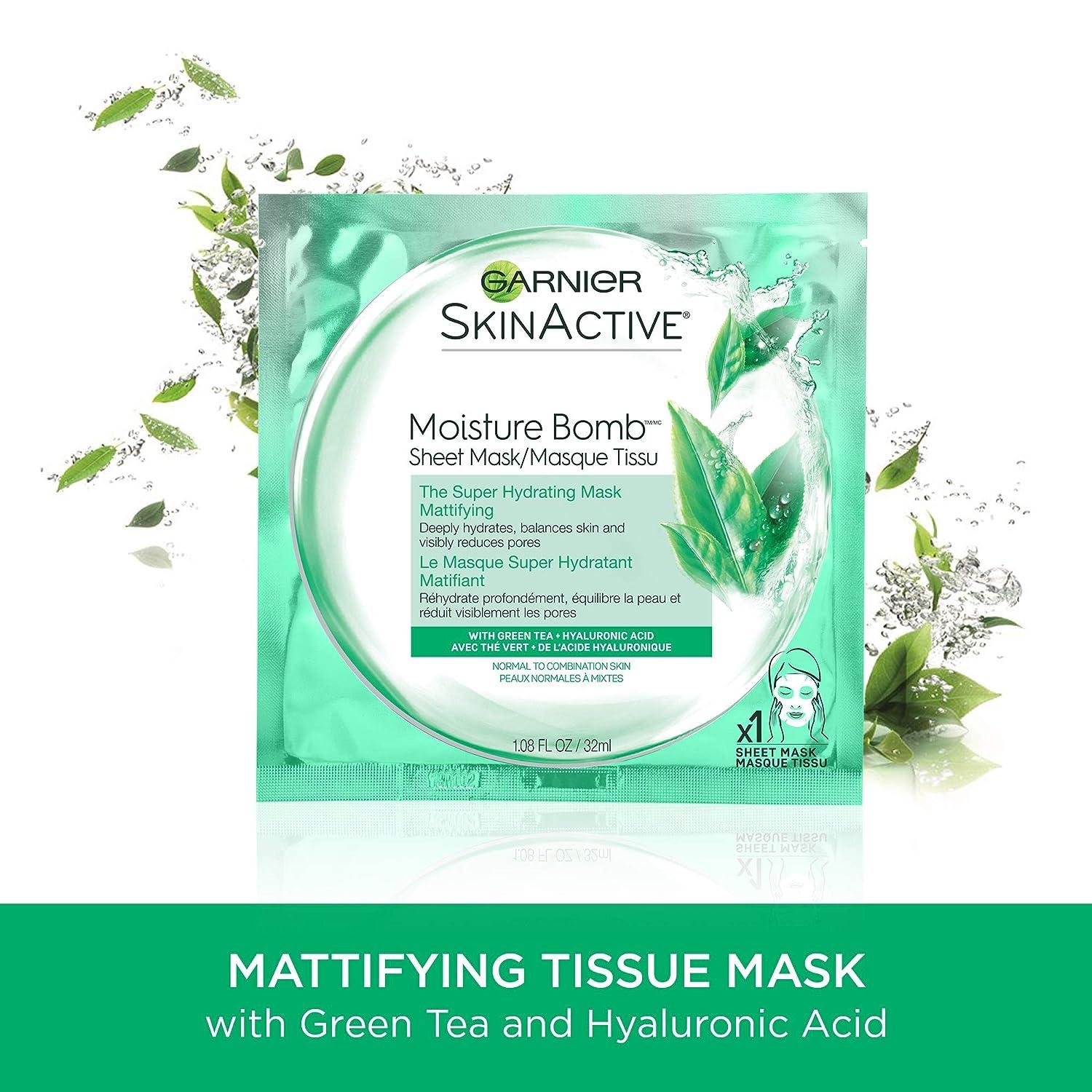 Garnier SkinActive Moisture Bomb Mattifying Sheet Mask - 1 Count | Buy ...