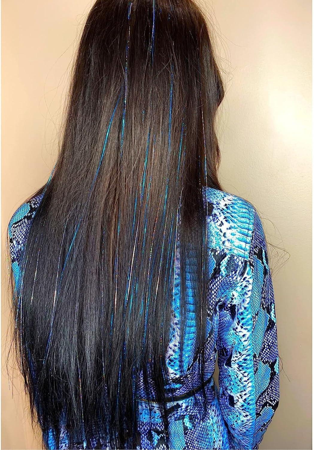 blue strands