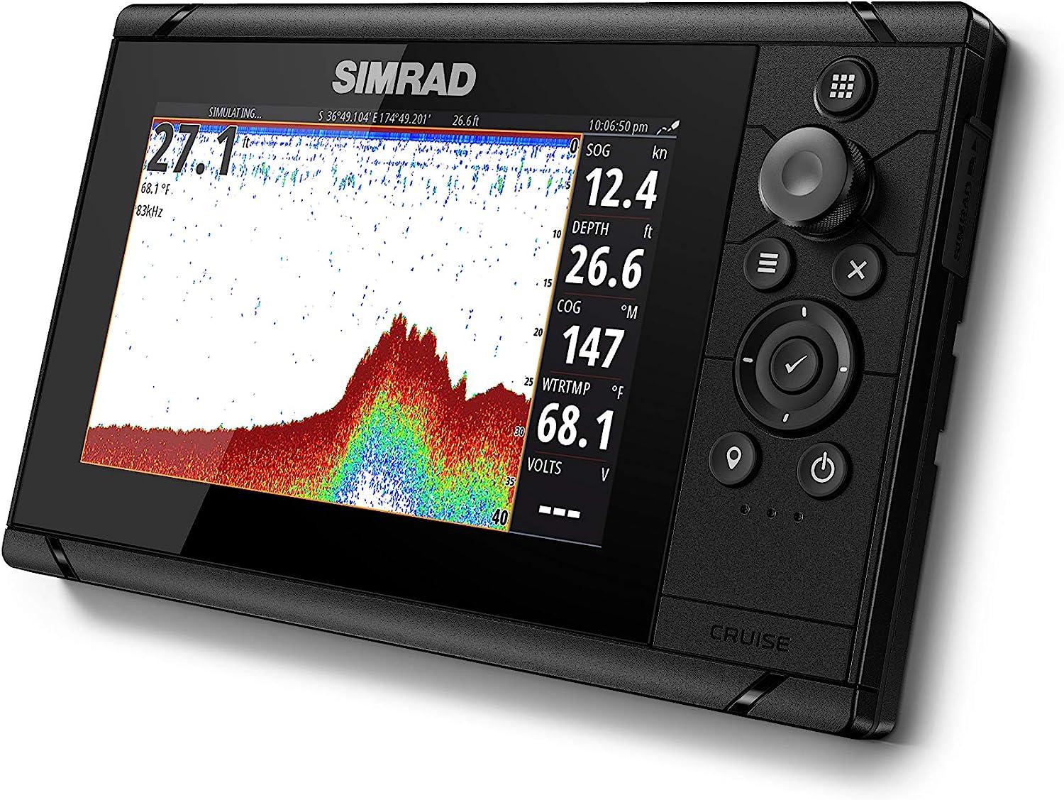 Simrad Cruise 7-7-inch GPS Chartplotter with 83/200 Transducer ...
