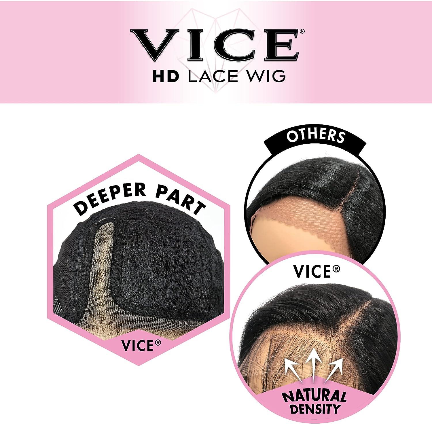 Sensationnel Vice Lace Front Wig - HD Transparent Lace, Pre-plucked ...