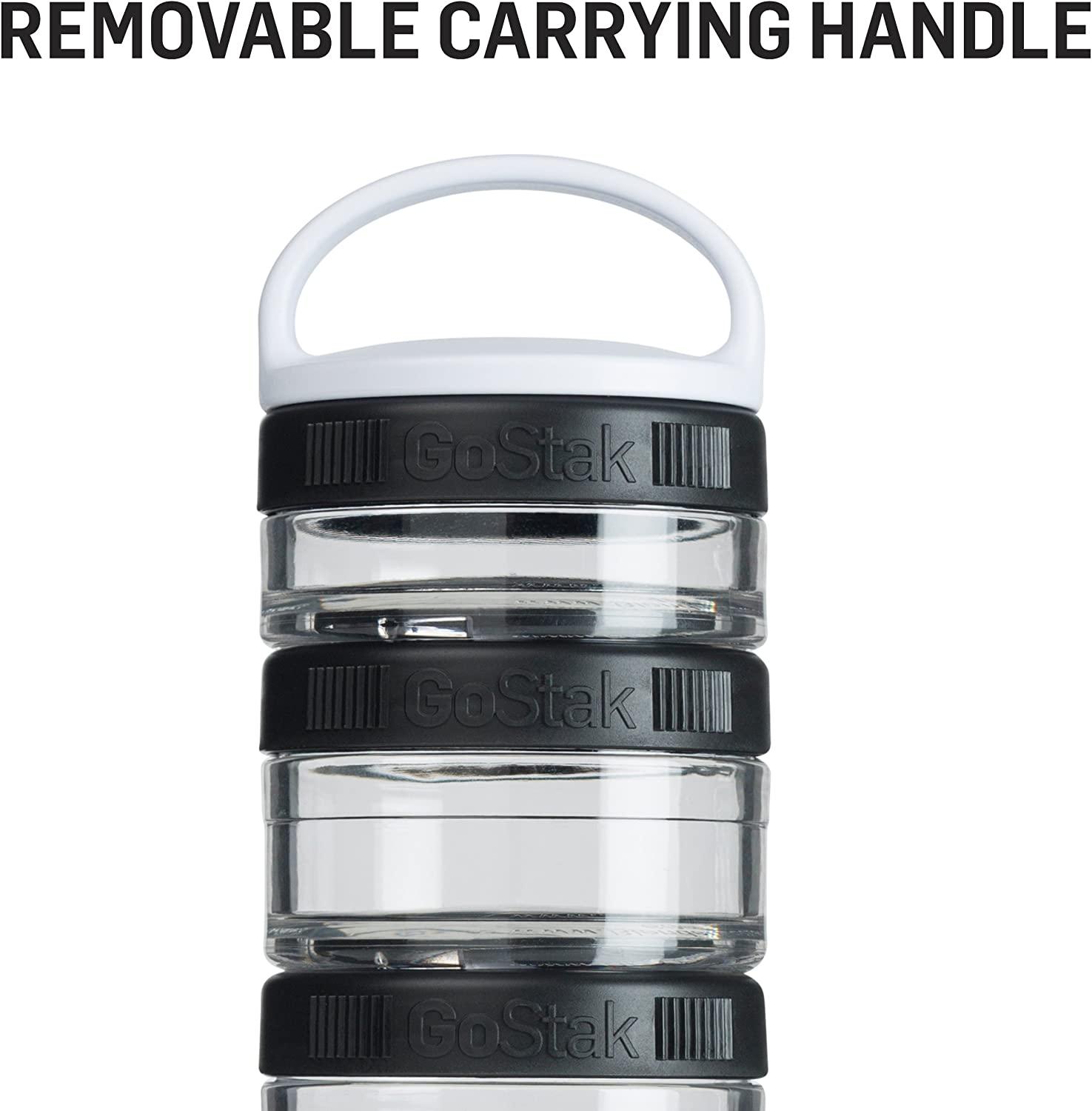 GoStak Portable Stackable Containers - Plum 4 Pack | Ideal for Meal ...