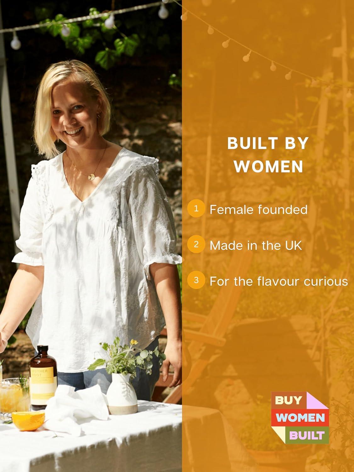 Mother Root Ginger Switchel 480ml: Award-Winning Alcohol-Free Aperitif ...