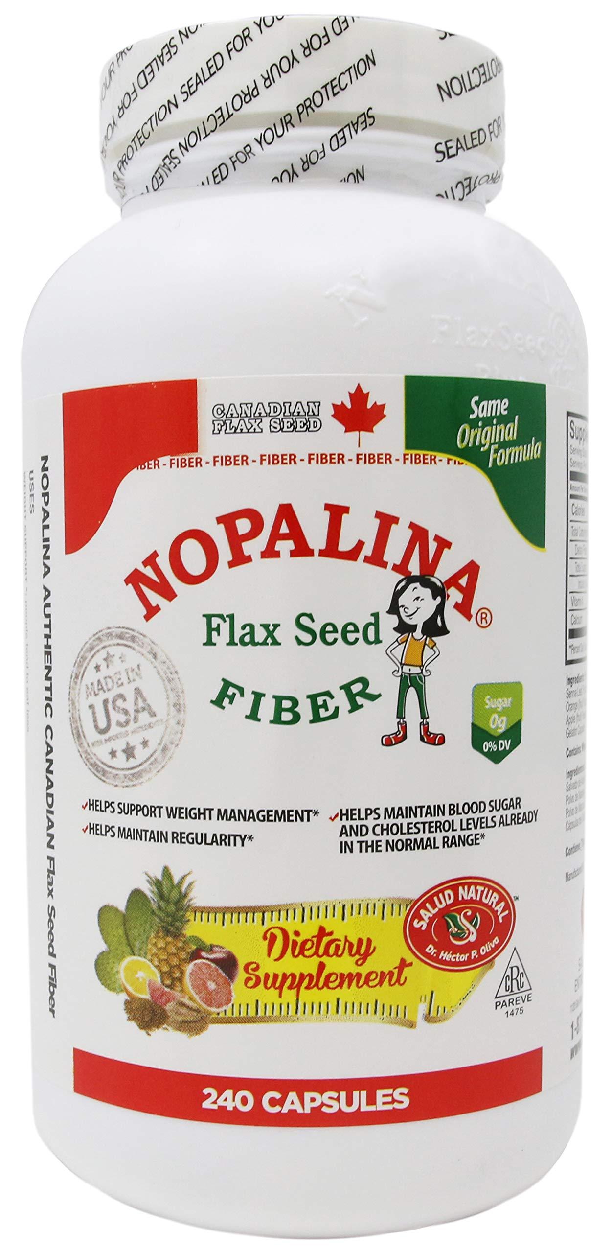 Nopalina Formula 240 Capsule - Omega 3-6-9 Flax Seed Supplement | Buy ...